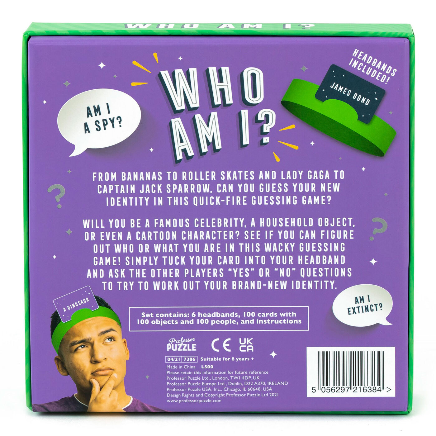 Buy Professor Puzzle Who Am I? Guessing Game for GBP 6.99 | Card Factory UK