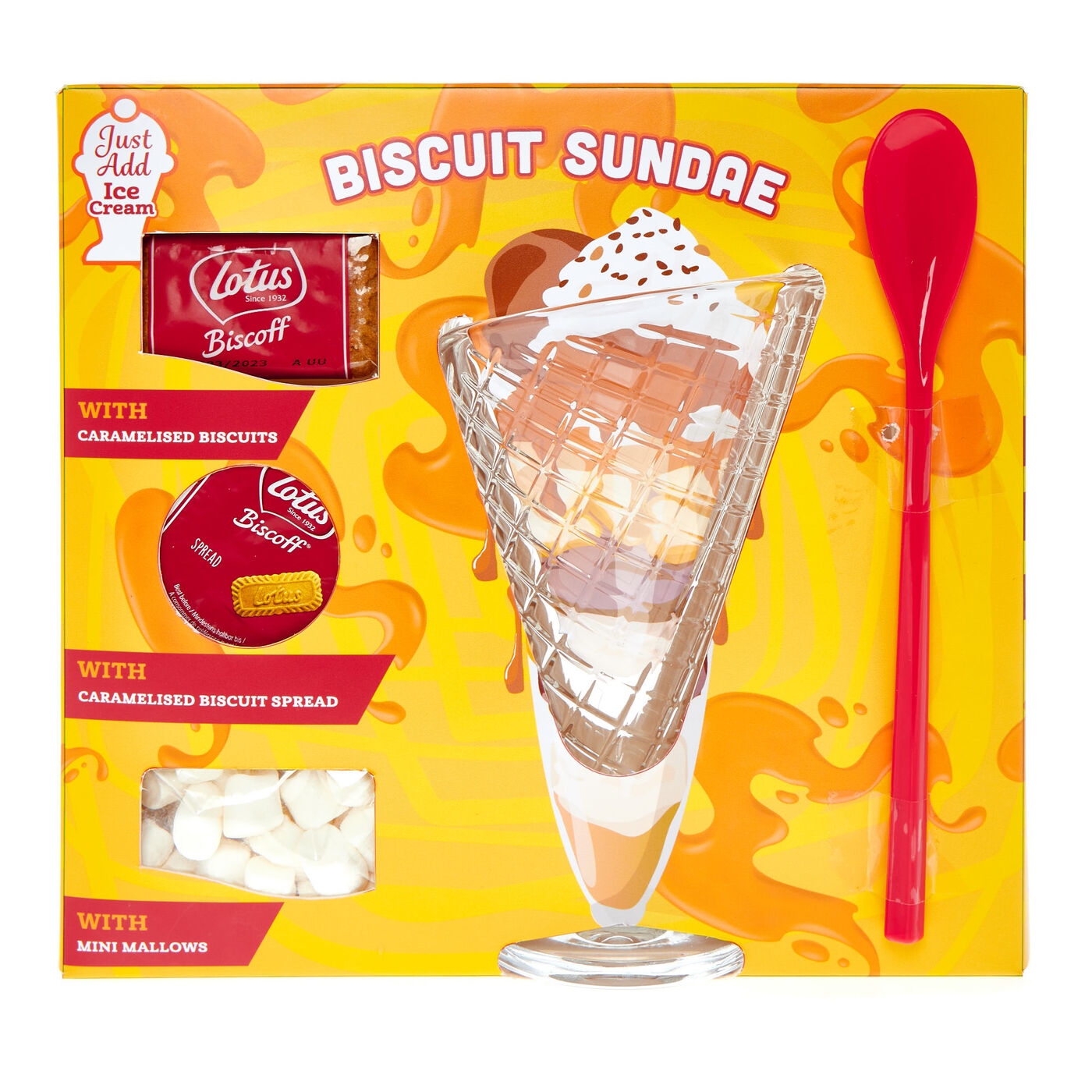 Buy Lotus Biscoff Biscuit Sundae Set for GBP 4.99 | Card Factory UK