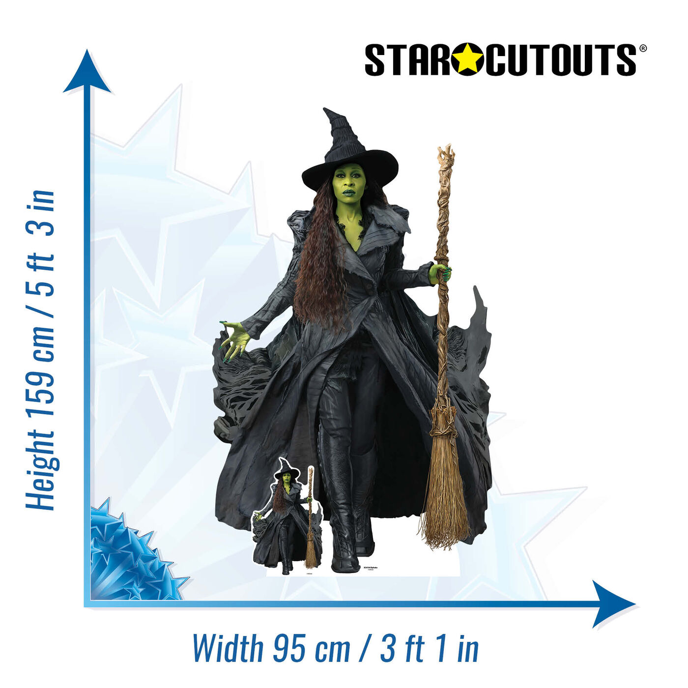 Buy Wicked For Good Elphaba Cardboard Cutout for GBP 38.99 | Card ...
