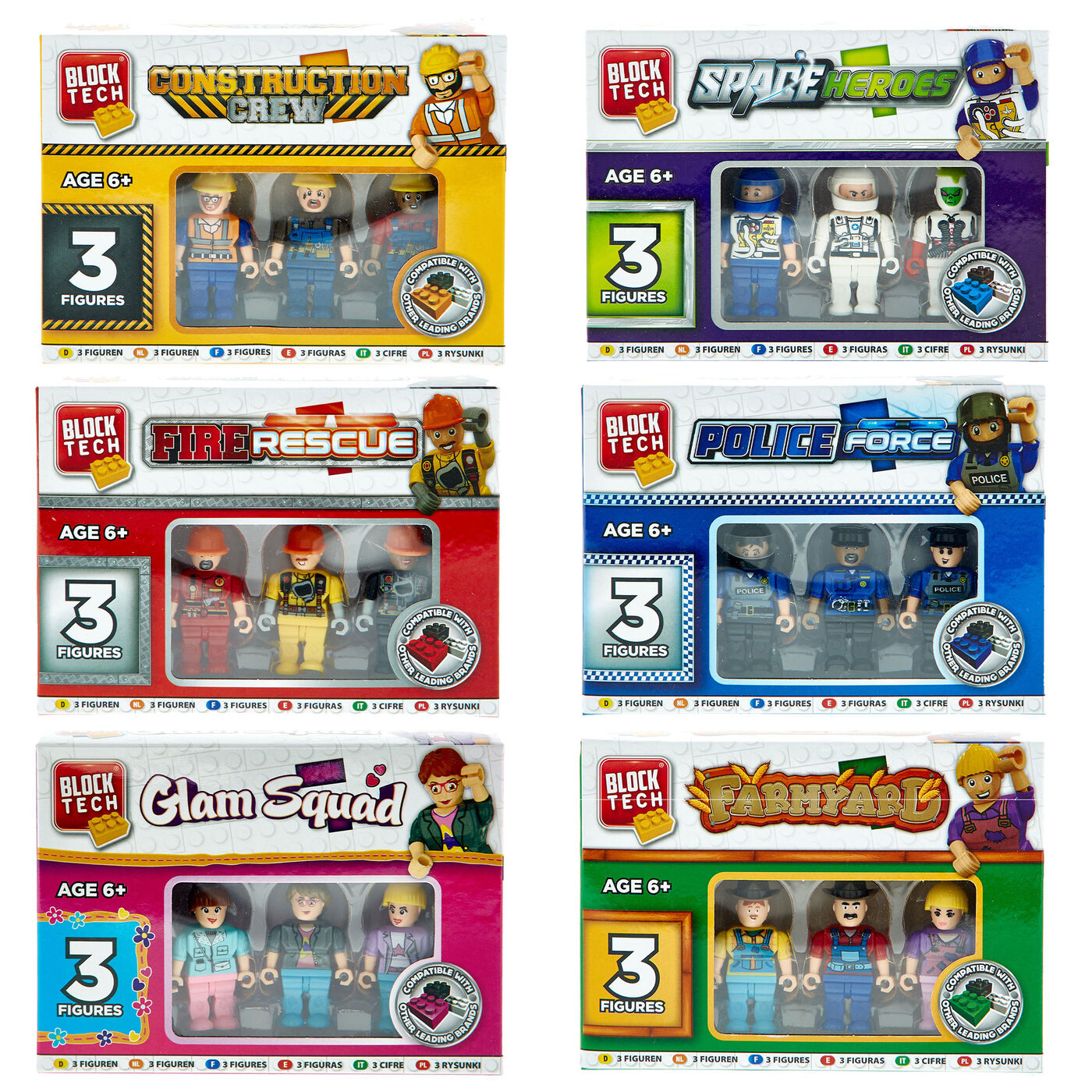 Buy Block Tech Figures (Lucky Dip) for GBP 0.37 | Card Factory UK