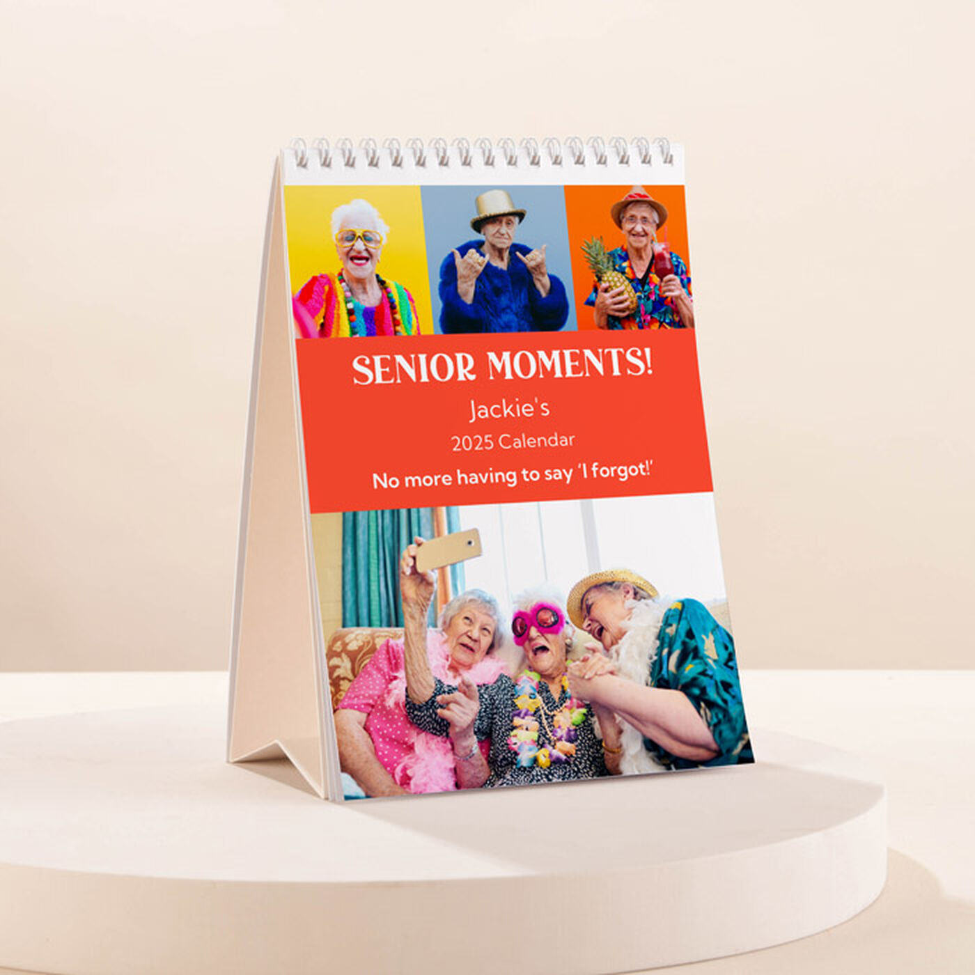 Buy Personalised Senior Moments Calendar - 2024-2025 Edition for GBP 9. ...