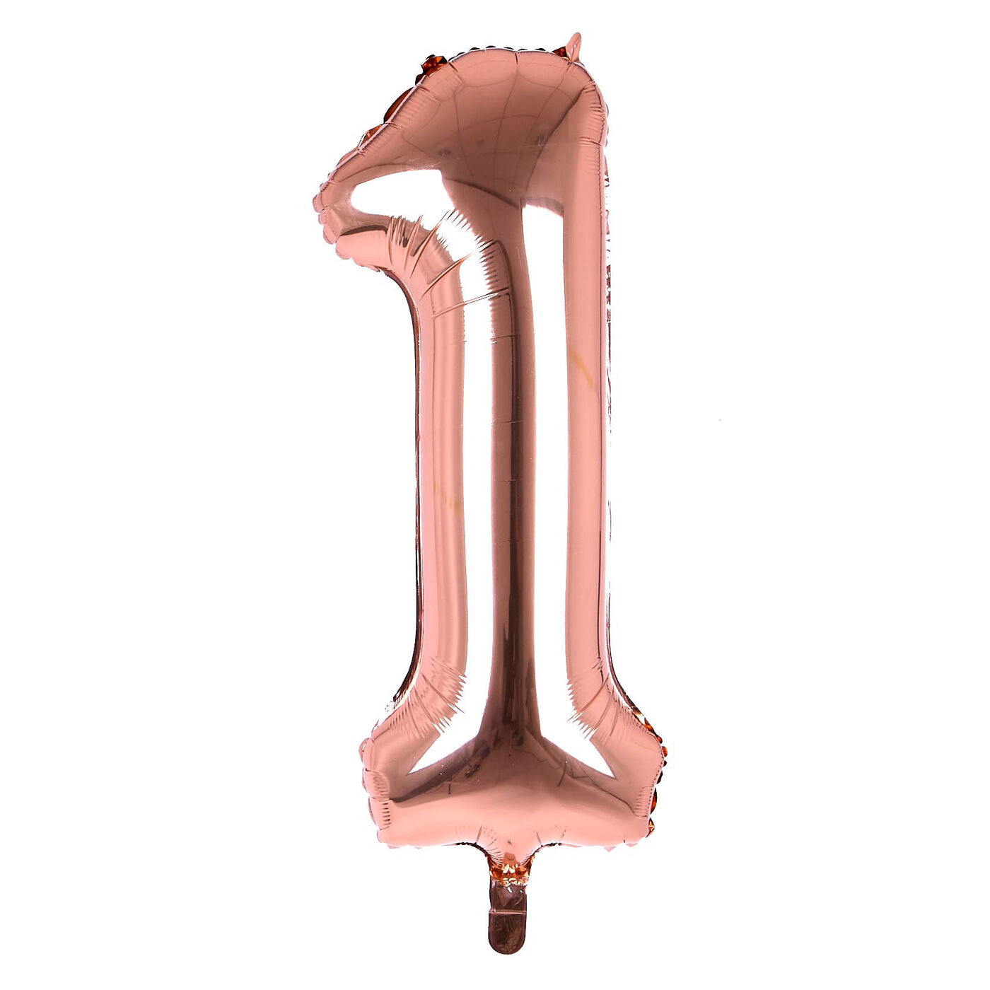 Buy Rose Gold Number 1 Giant Foil Helium Balloon INFLATED for GBP 14.99 ...