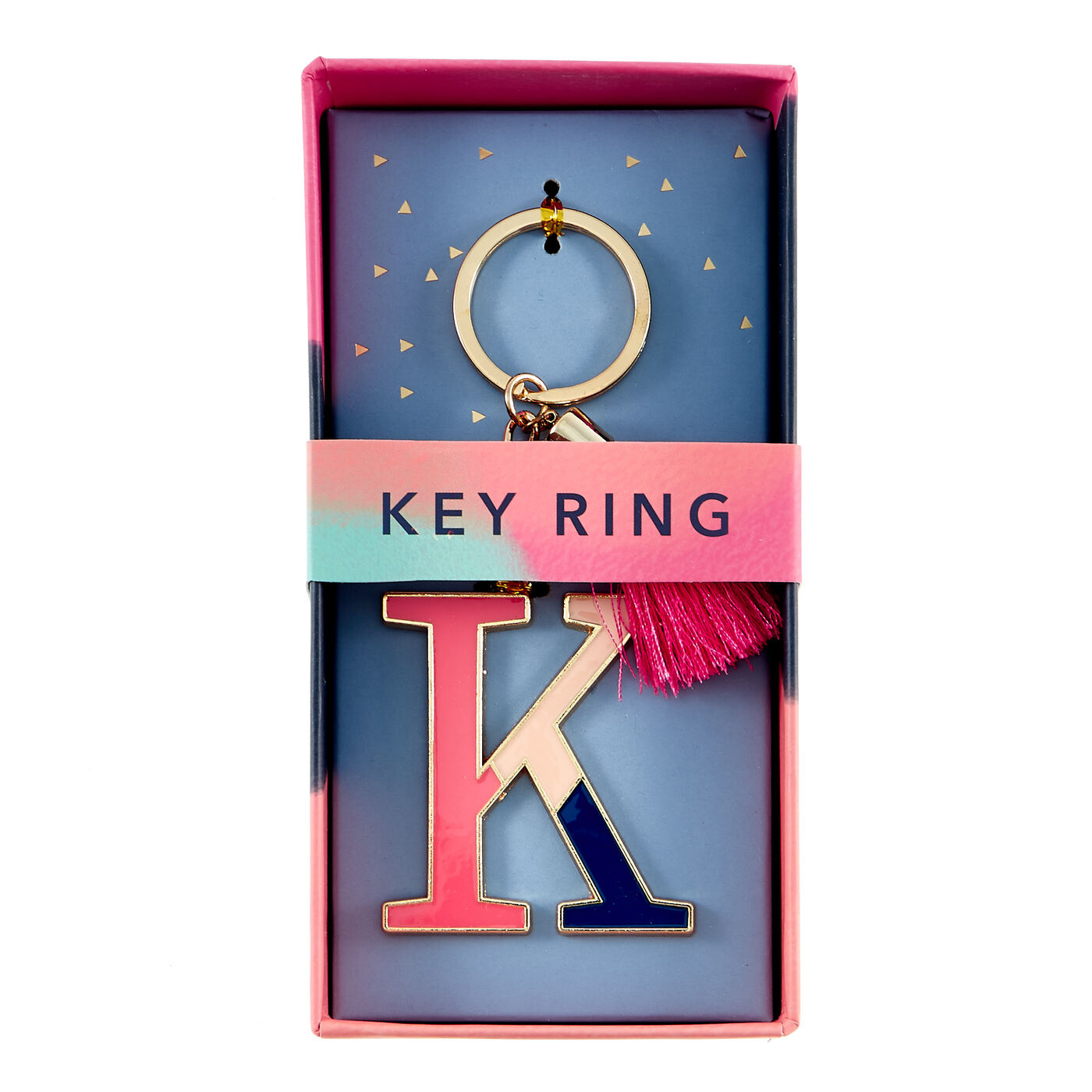 Buy Initial Keyring - K for GBP 1.99 | Card Factory UK