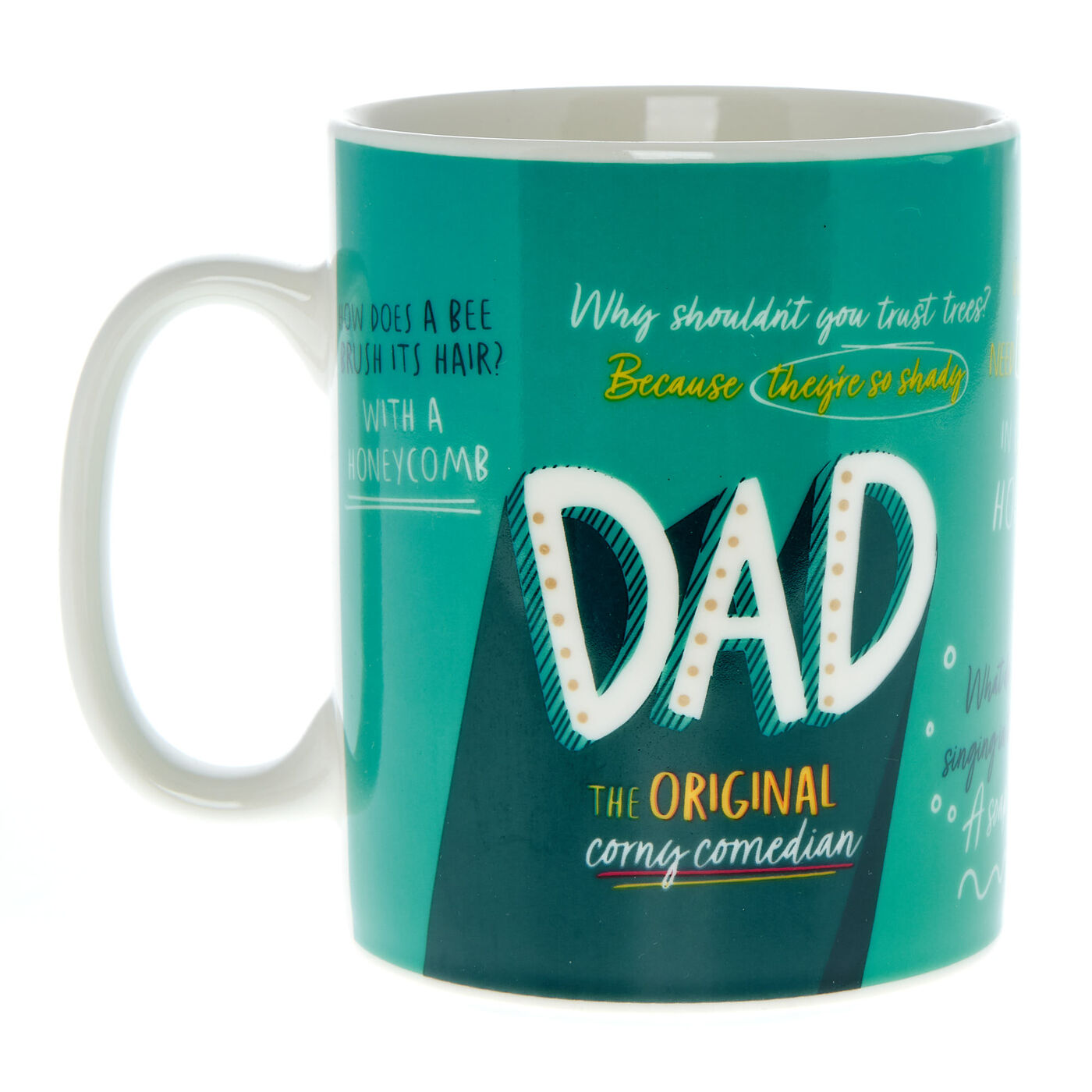 Buy The Original Corny Comedian Giant Dad Jokes Mug for GBP 3.99 | Card ...