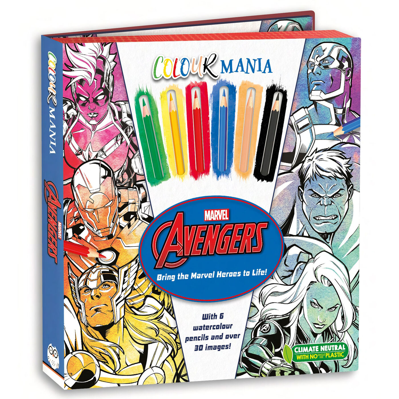 marvel avengers coloring book