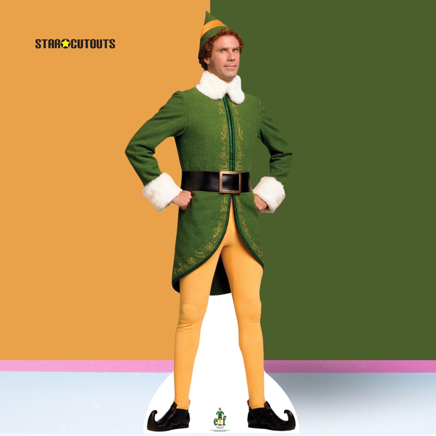 Buy Buddy the Elf Waiting for Christmas Cardboard Cutout for GBP 38.99 ...