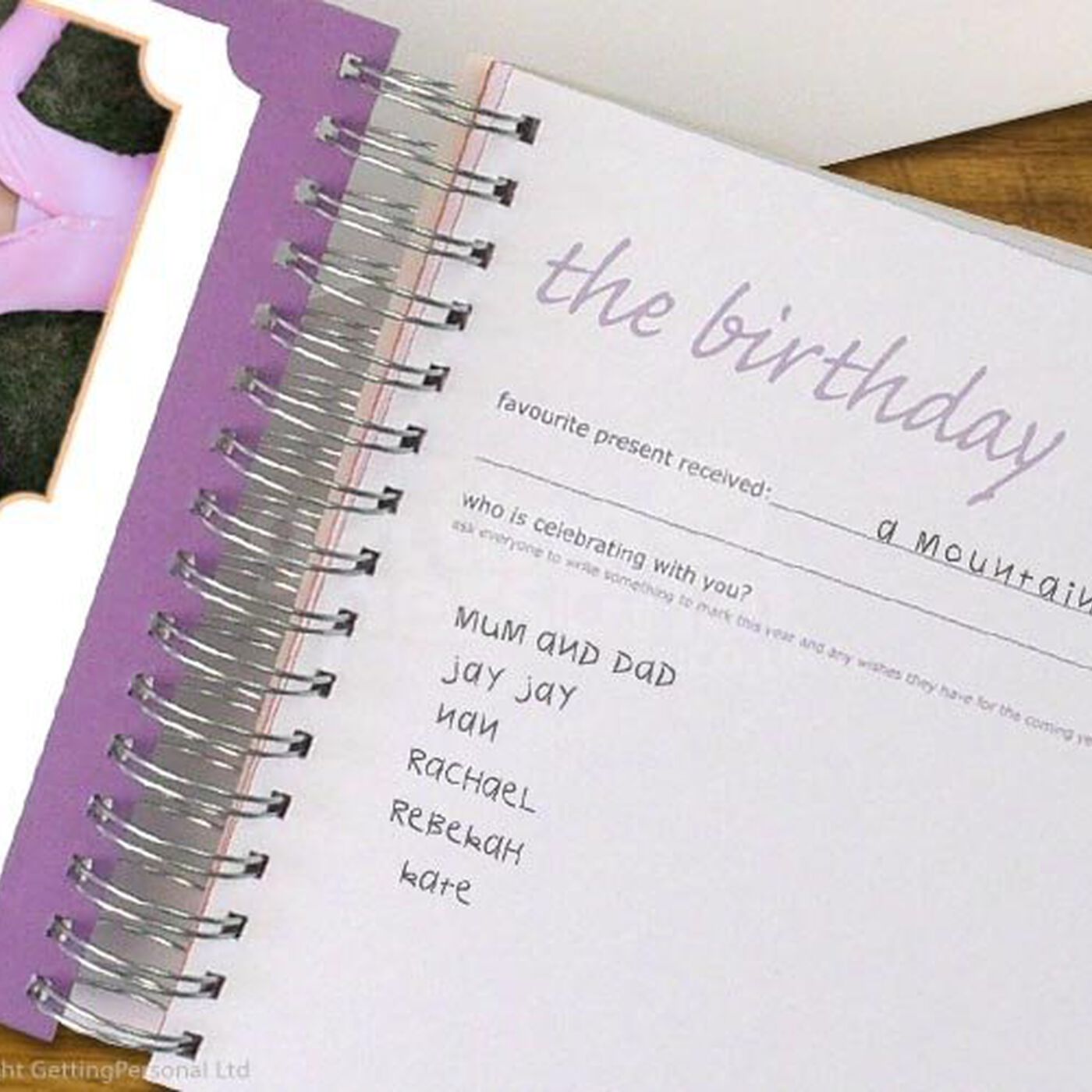 Buy Birthday Year Book - For every year... for GBP 29.99 | Card Factory UK