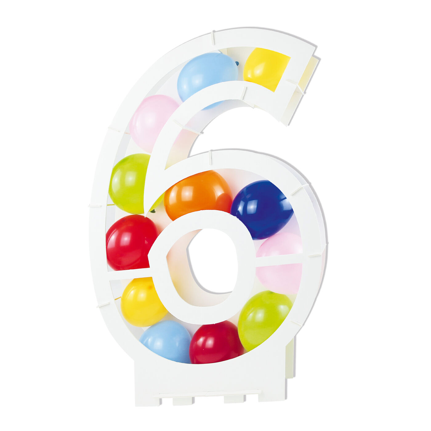 Buy Large Number 6 Balloon Stand for GBP 12.99 | Card Factory UK
