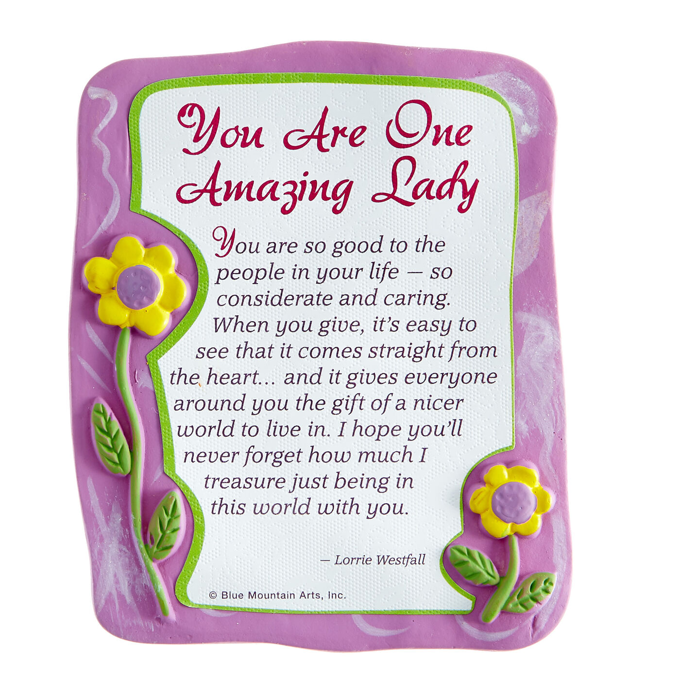 Buy Blue Mountain Arts Magnet - One Amazing Lady for GBP 2.99 | Card ...