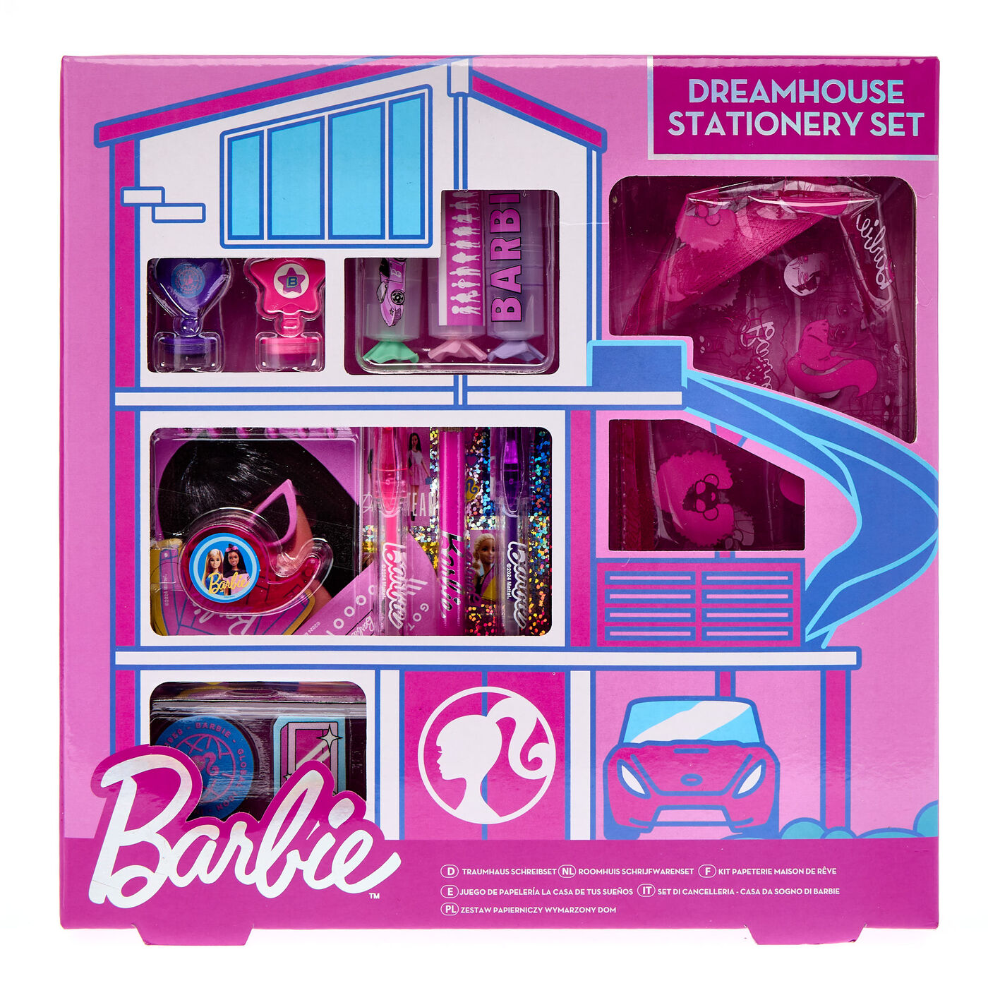 barbie writing set