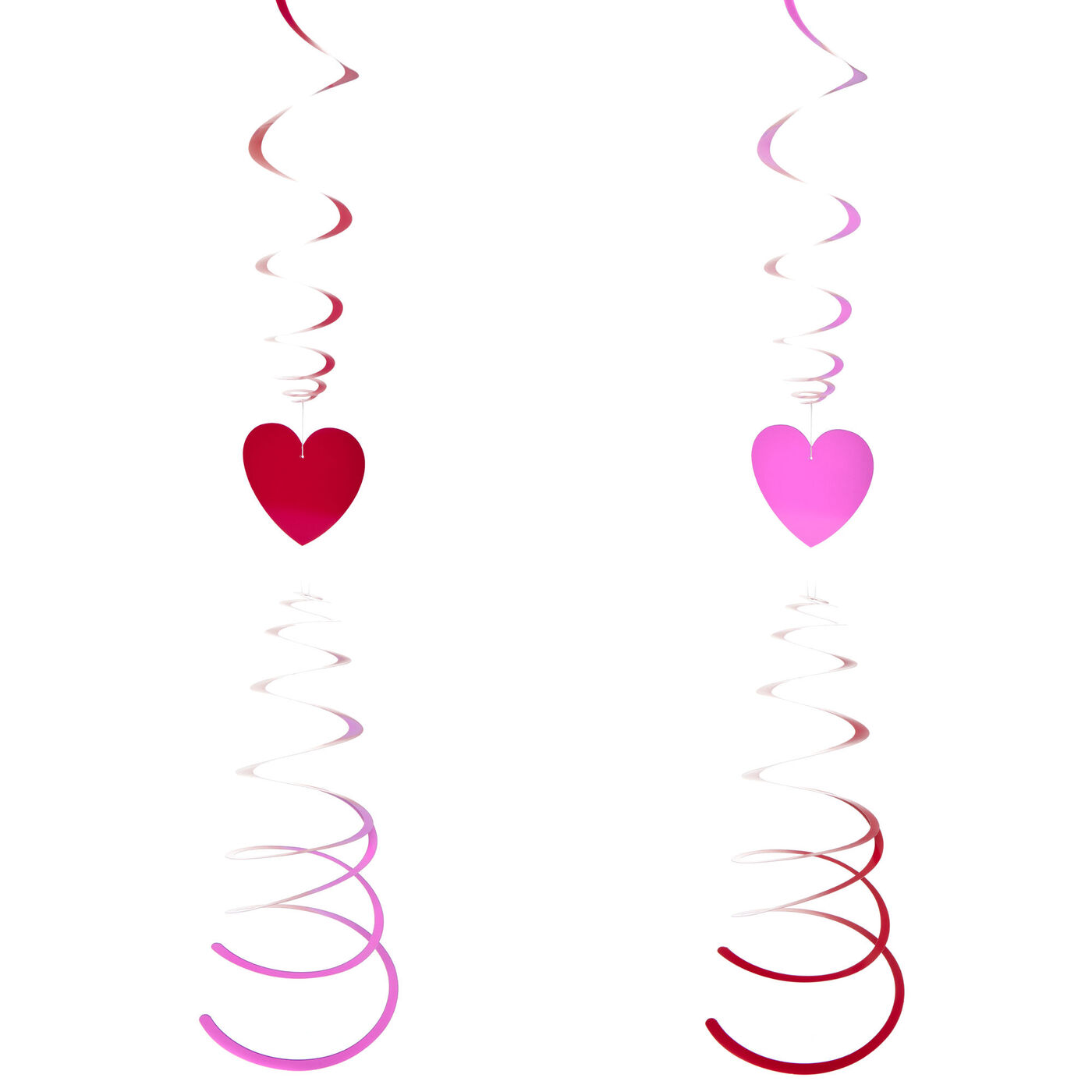 Buy Foil Love Heart Swirl Decorations for GBP 1.49 | Card Factory UK