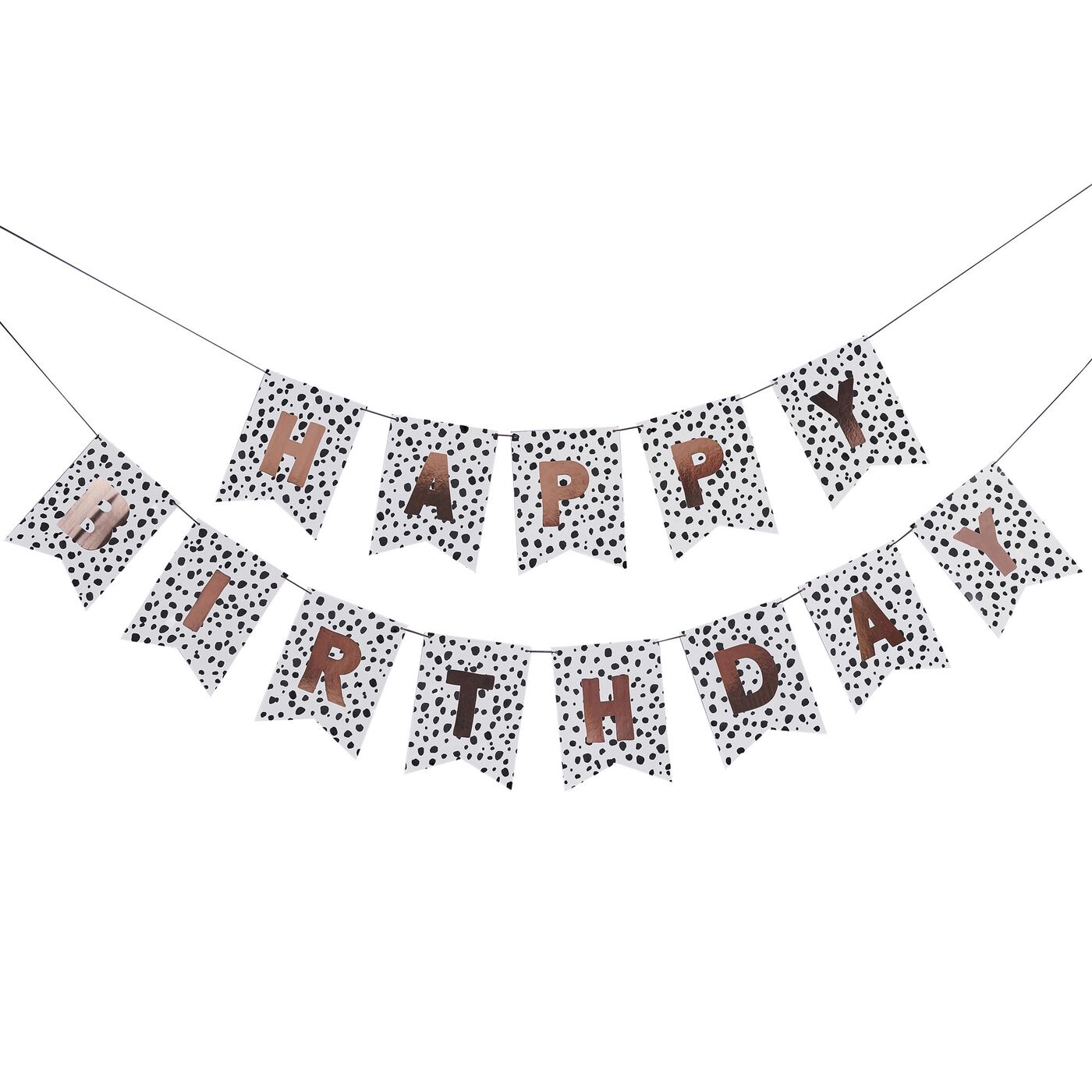 Buy Dalmatian Happy Birthday Flag Card Banner 2m for GBP 5.99 | Card ...