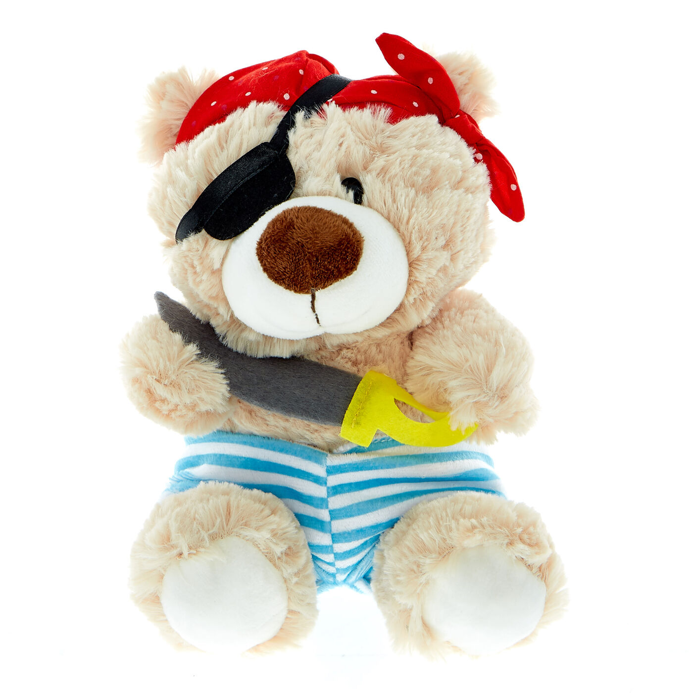 Buy Pirate Bear Soft Toy for GBP 3.99 | Card Factory UK