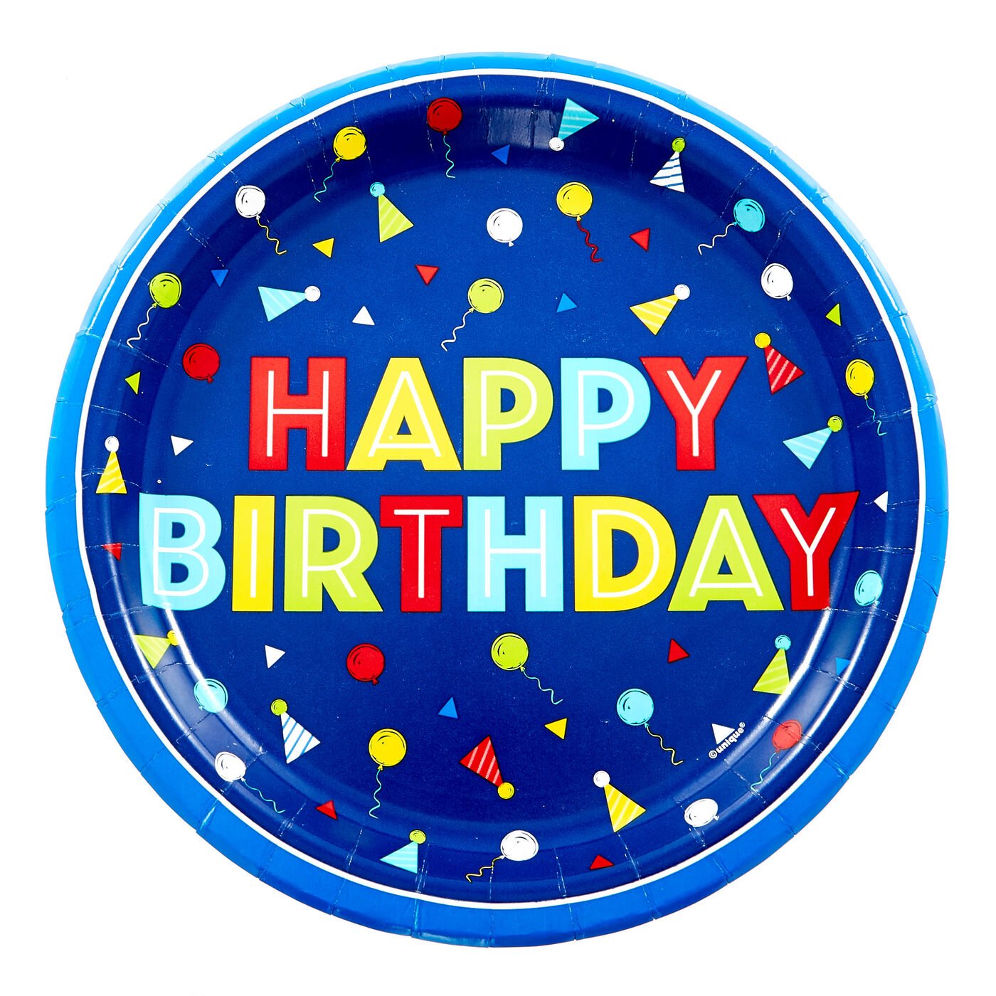 Buy Colourful Happy Birthday Party Tableware And Decoration Bundle 16