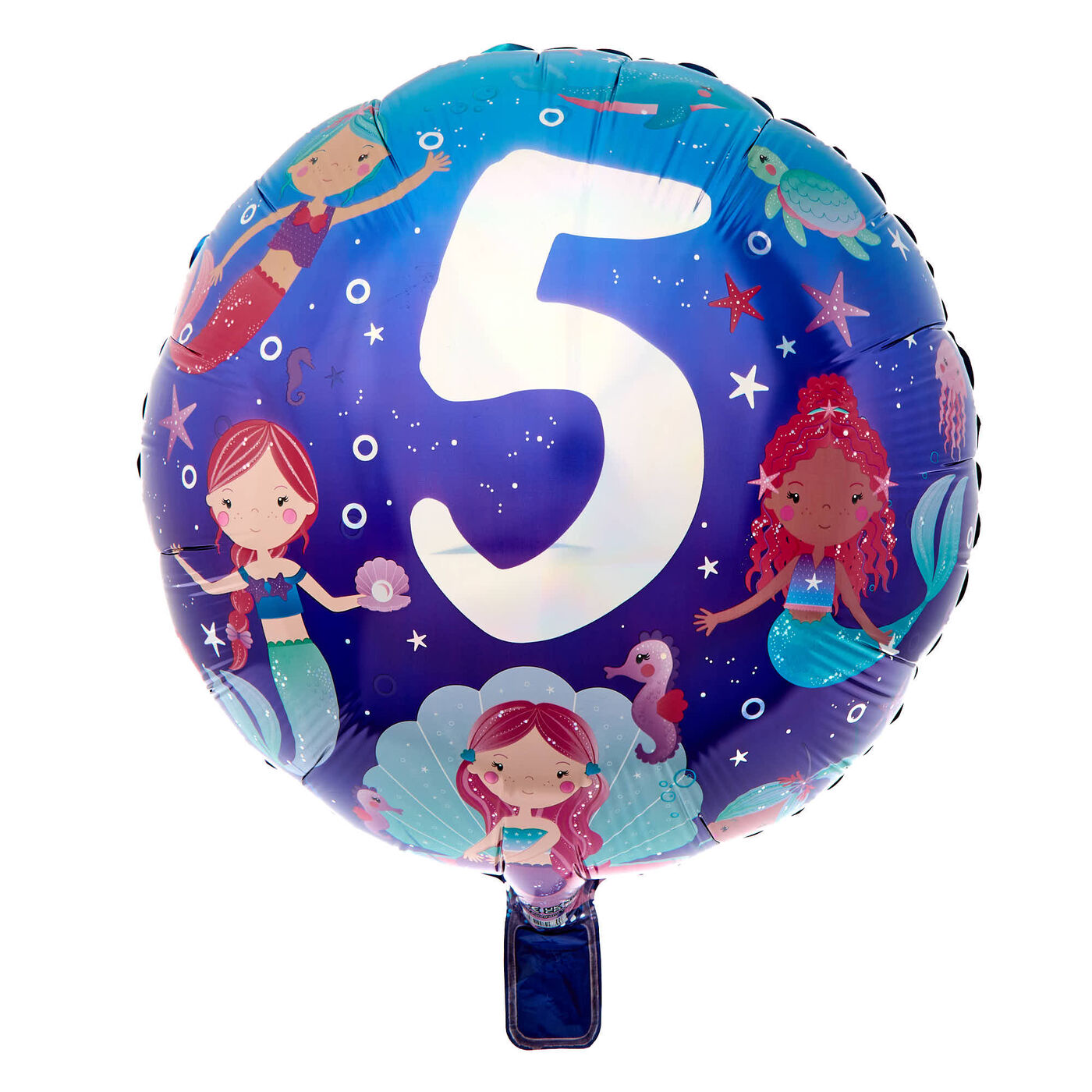 Buy Mermaids 5th Birthday Balloon Bouquet - DELIVERED INFLATED! for GBP ...