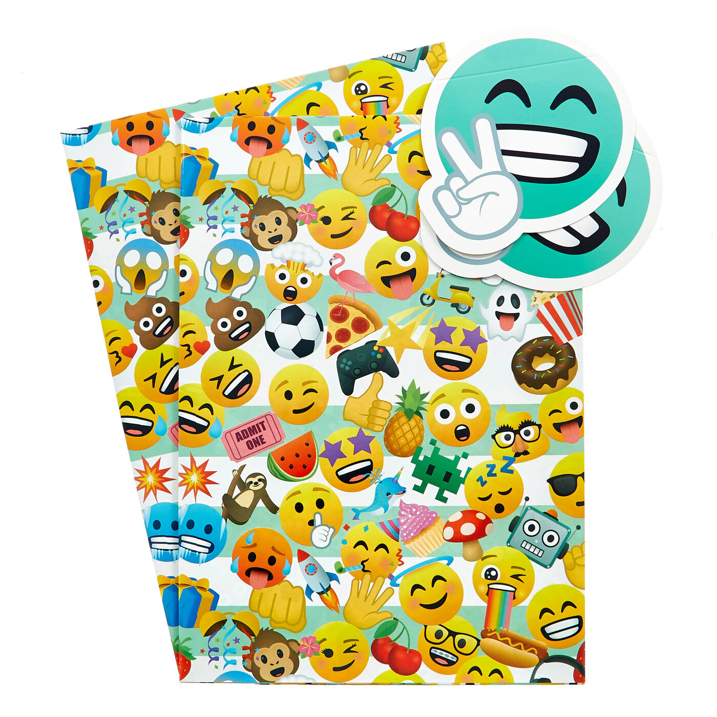 Buy Joypixels Wrapping Paper & Gift Tags - Pack Of 2 for GBP 1.79 ...
