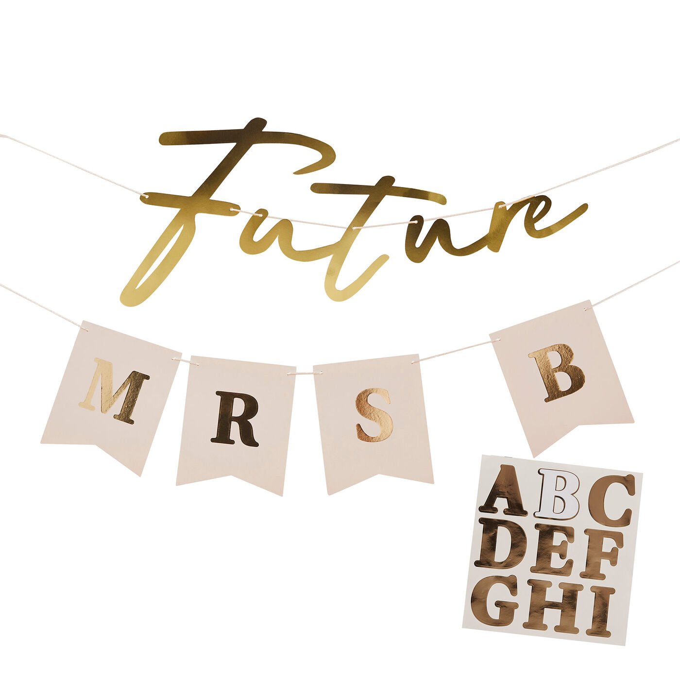 Buy Future Mrs Personalised Banner With Stickers for GBP 3.99 | Card ...