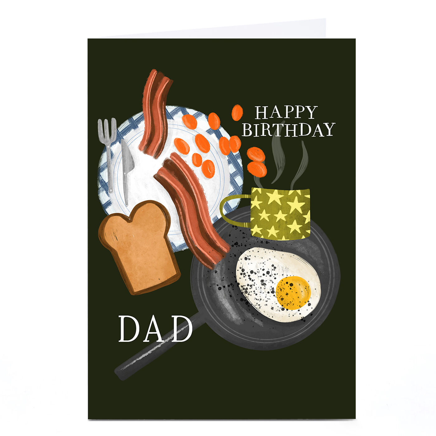 Buy Personalised Lucy Hook Birthday Card - Fry Up for GBP 2.49 | Card ...