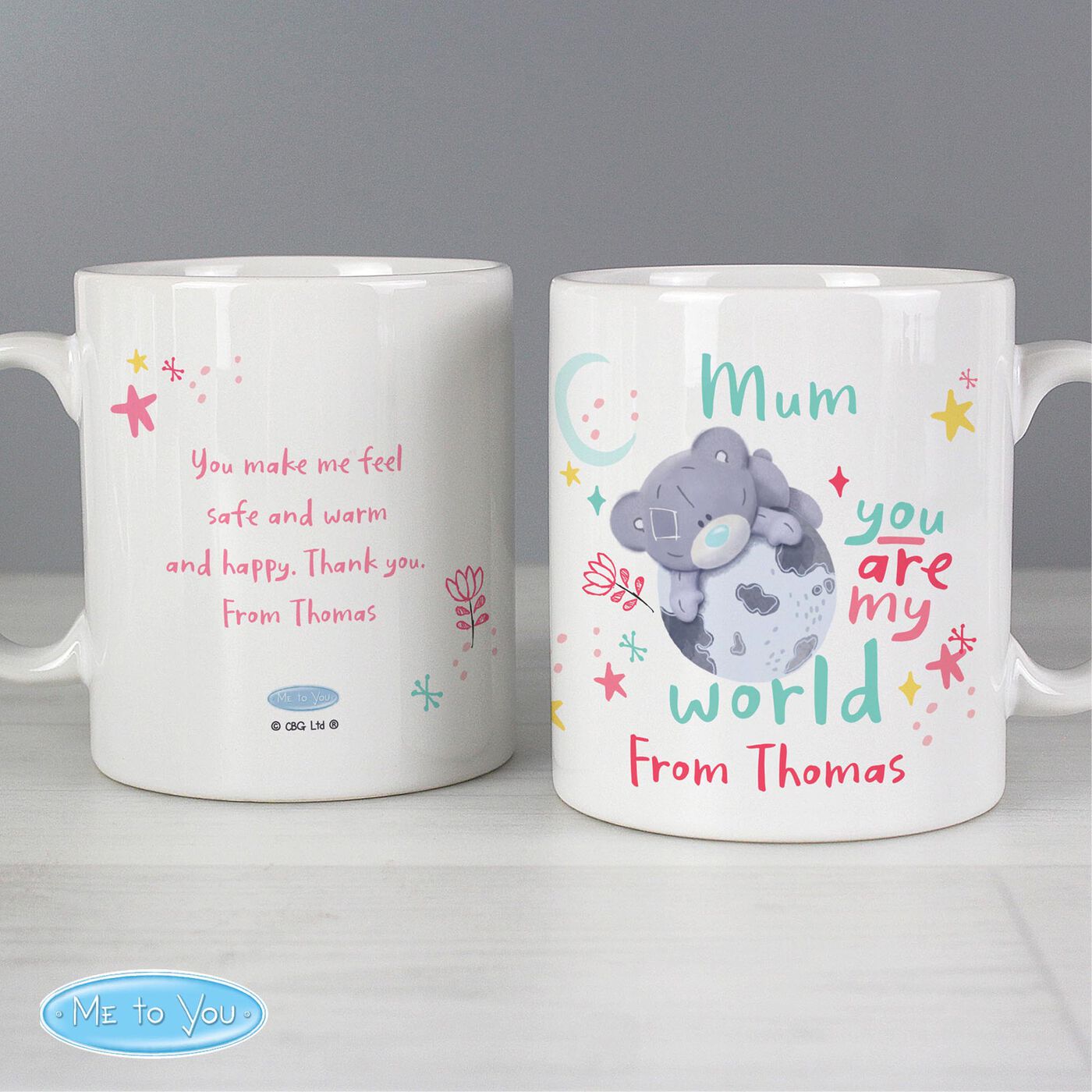 Buy Personalised You Are My World Me To You Mug for GBP 10.99 | Card ...