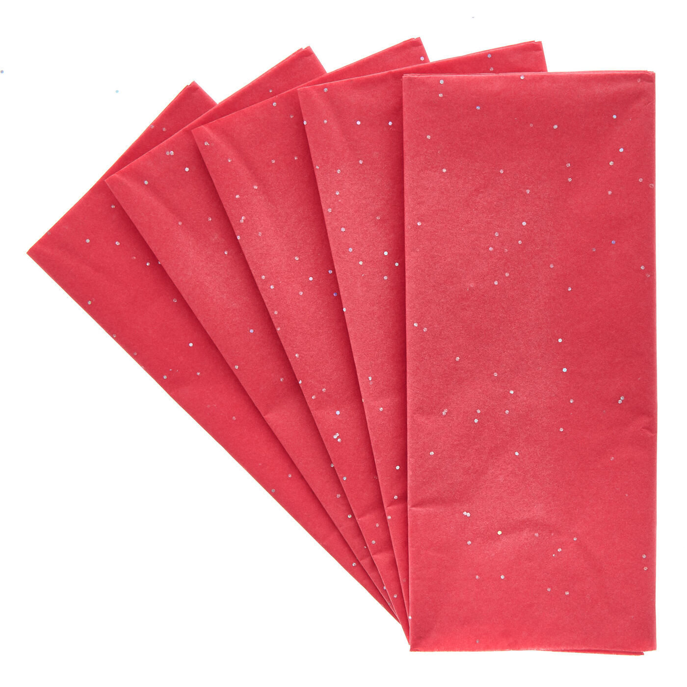 Buy Red Glitter Tissue Paper - 6 Sheets for GBP 1.99 | Card Factory UK