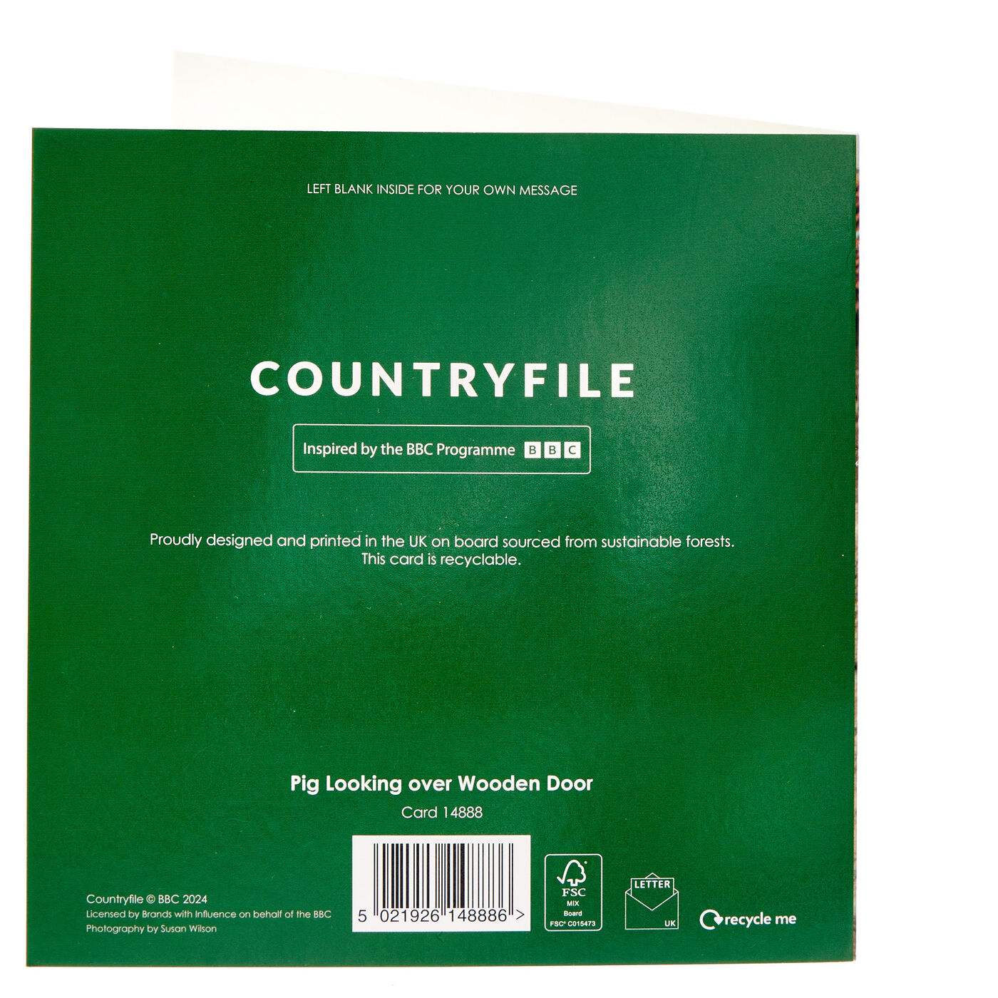 Buy Countryfile Pig Any Occasion Card for GBP 2.49 | Card Factory UK