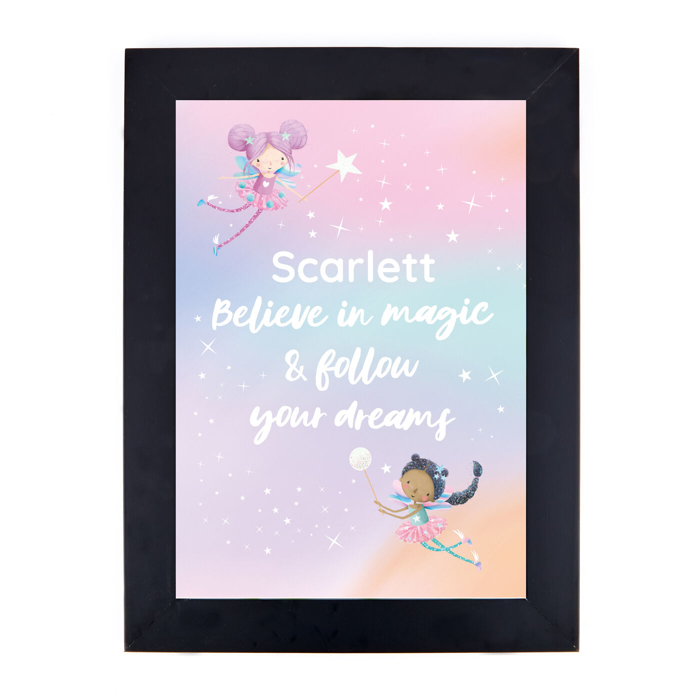 Buy Personalised Print - Astral Girl, Any Name for GBP 28.99 | Card ...