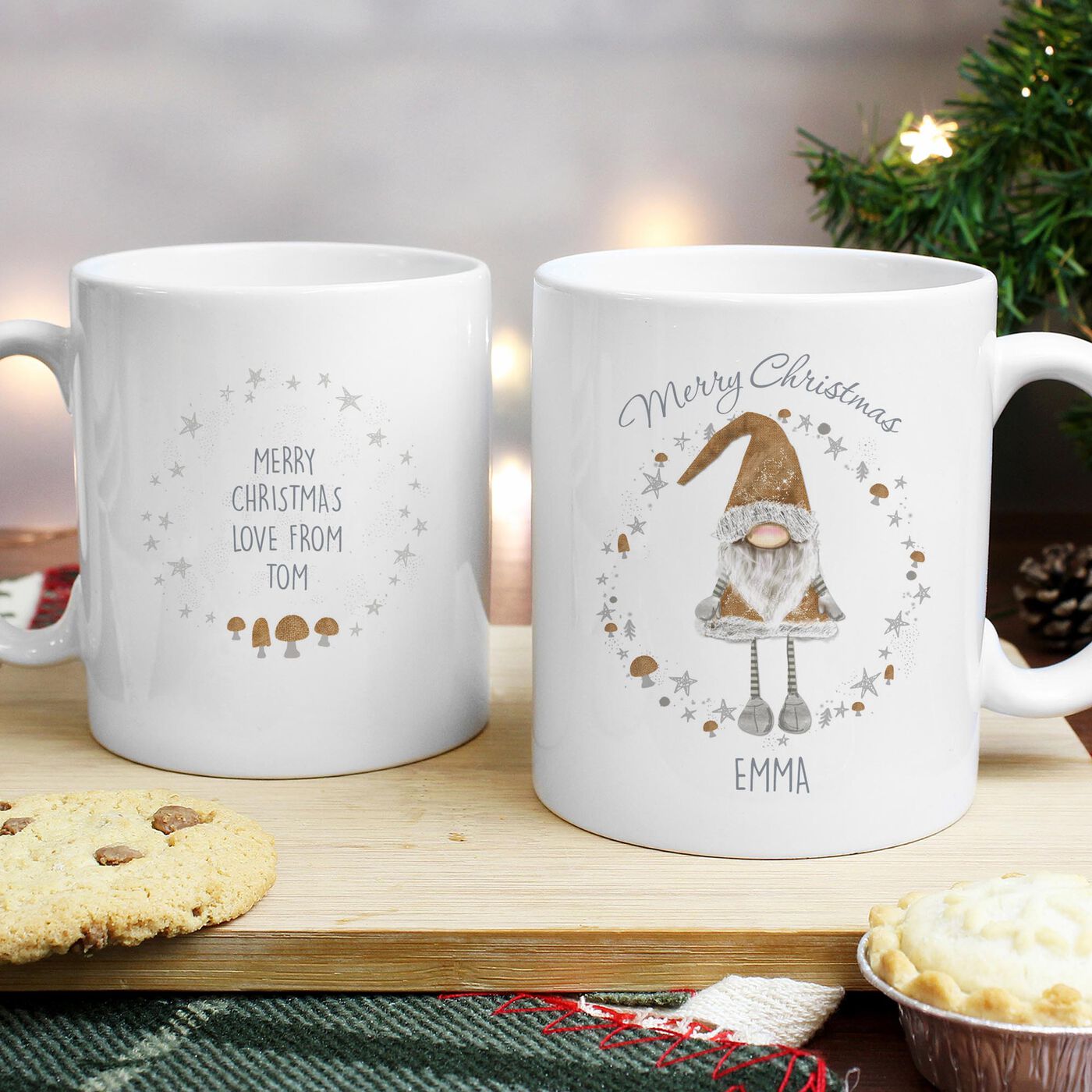 Buy Personalised Christmas Gonk Mug for GBP 9.99 | Card Factory UK