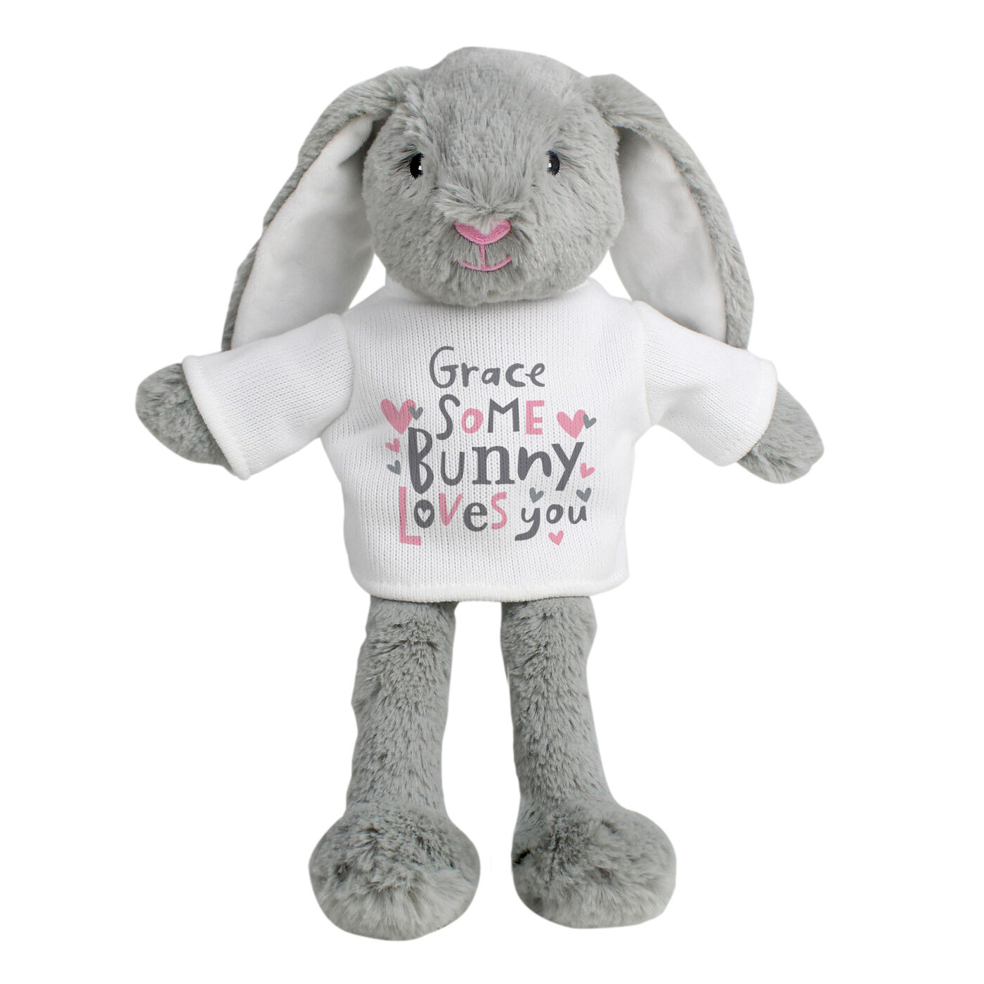 Buy Personalised Some Bunny Loves You Rabbit Soft Toy for GBP 16.99 ...