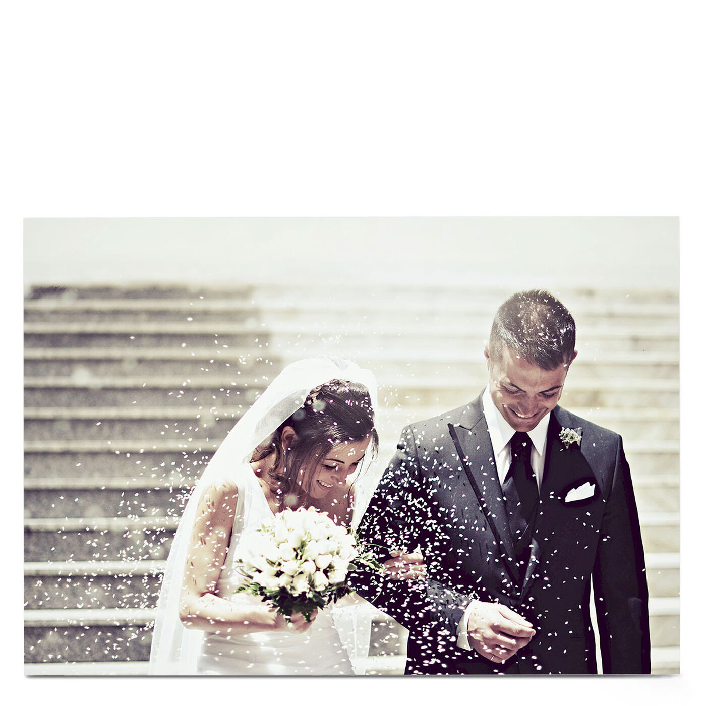 Buy Photo Wedding Card - Full Photo Landscape for GBP 2.99 | Card ...