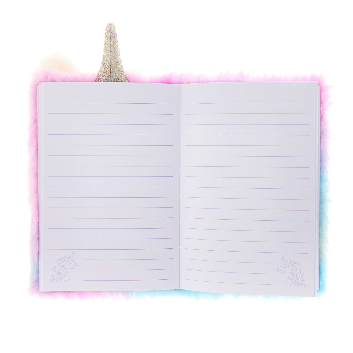 Buy Unicorn A6 Fluffy Notebook for GBP 2.99 | Card Factory UK