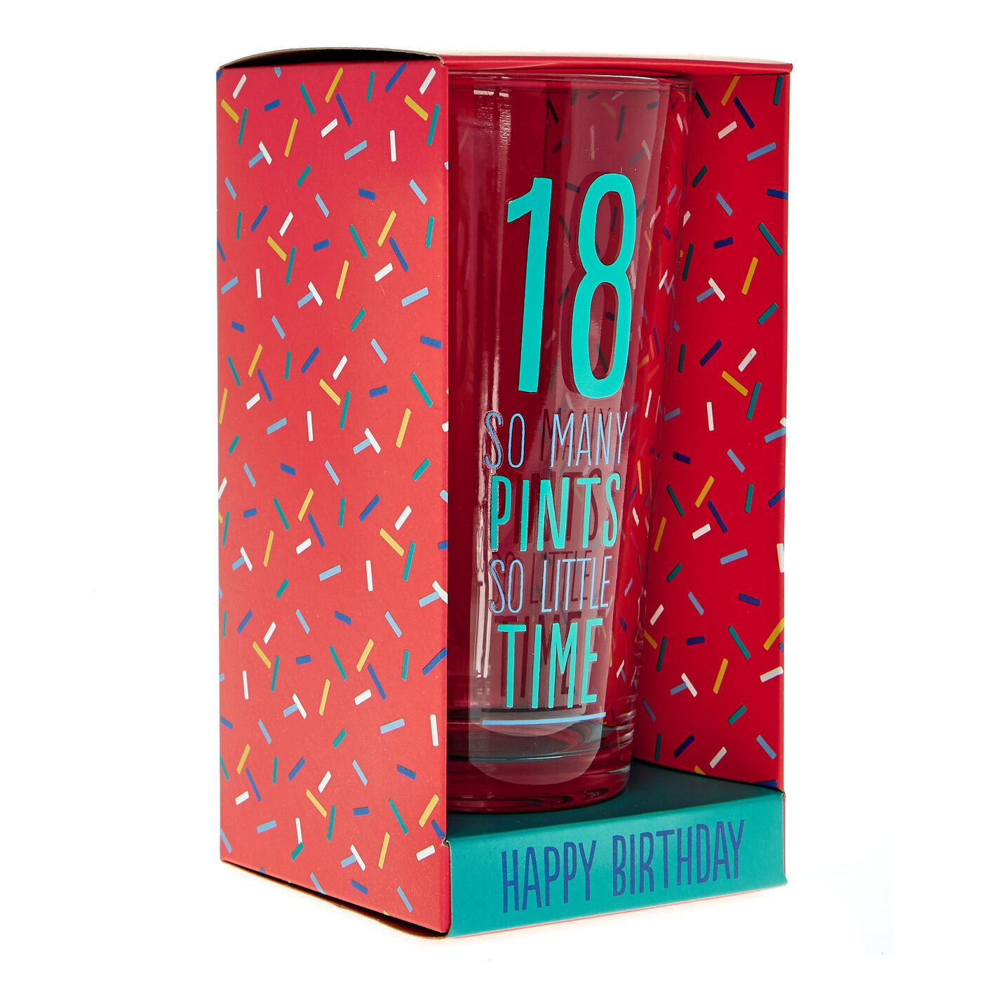 Buy So Many Pints So Little Time 18th Birthday Pint Glass for GBP 2.99 ...