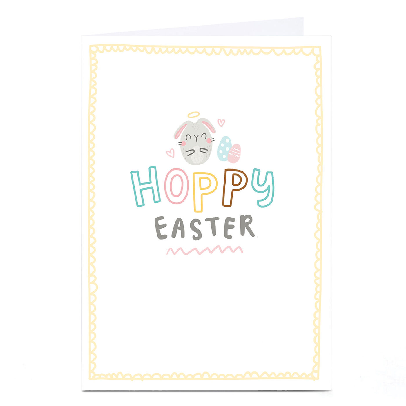 Buy Personalised Blue Kiwi Easter Card - Hoppy Easter for GBP 2.49 ...