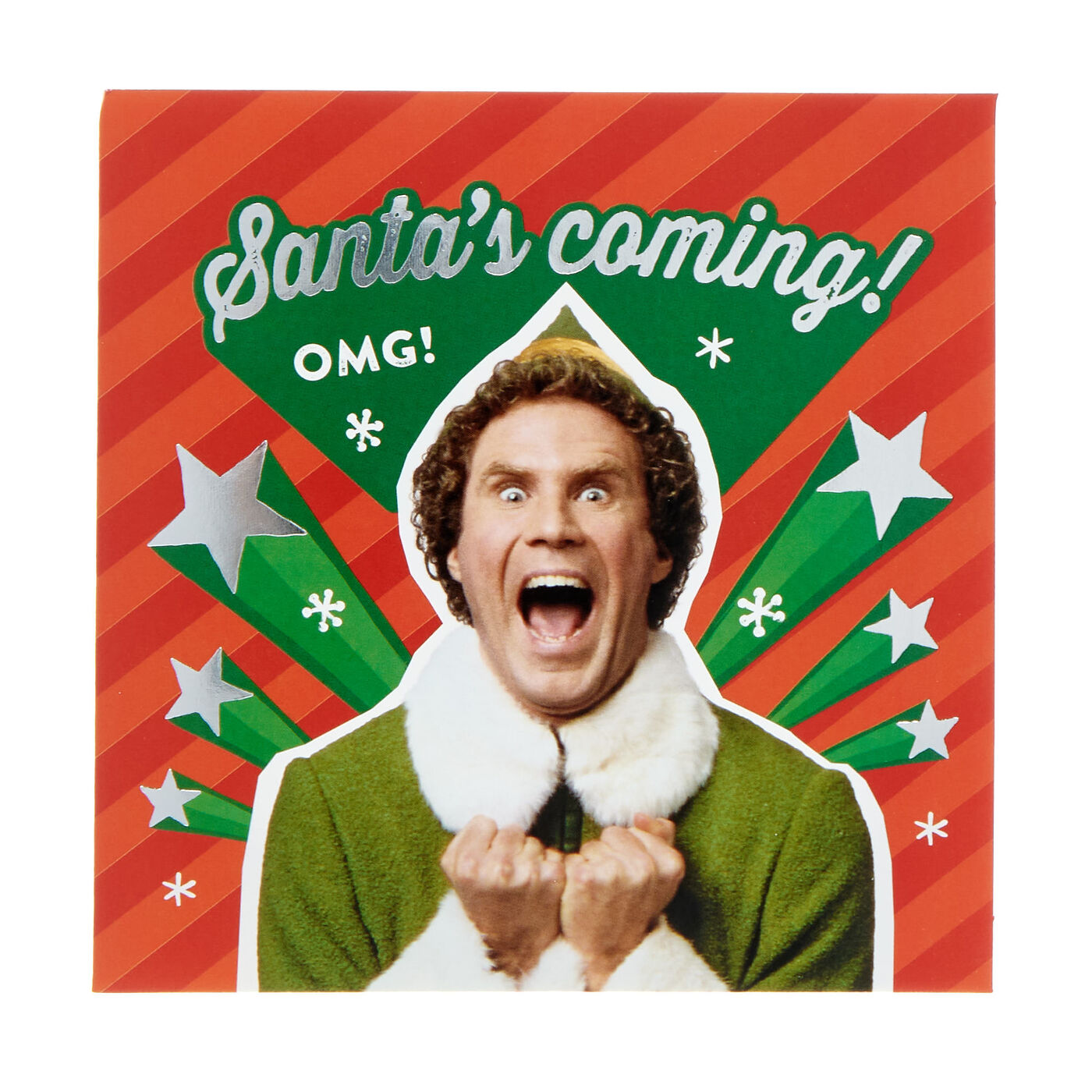 Buy 12 Christmas Cards - Elf (2 Designs) for GBP 2.99 | Card Factory UK