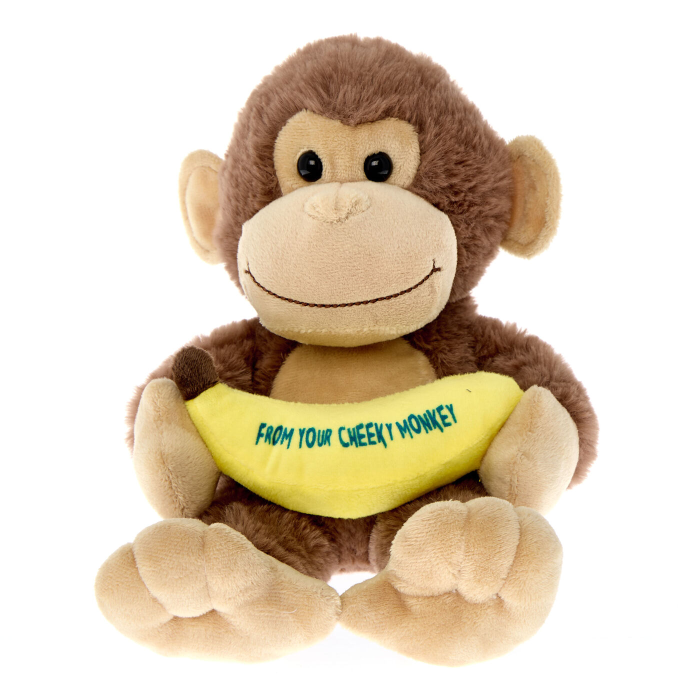 Buy Small From Your Cheeky Monkey Soft Toy for GBP 3.99 | Card Factory UK