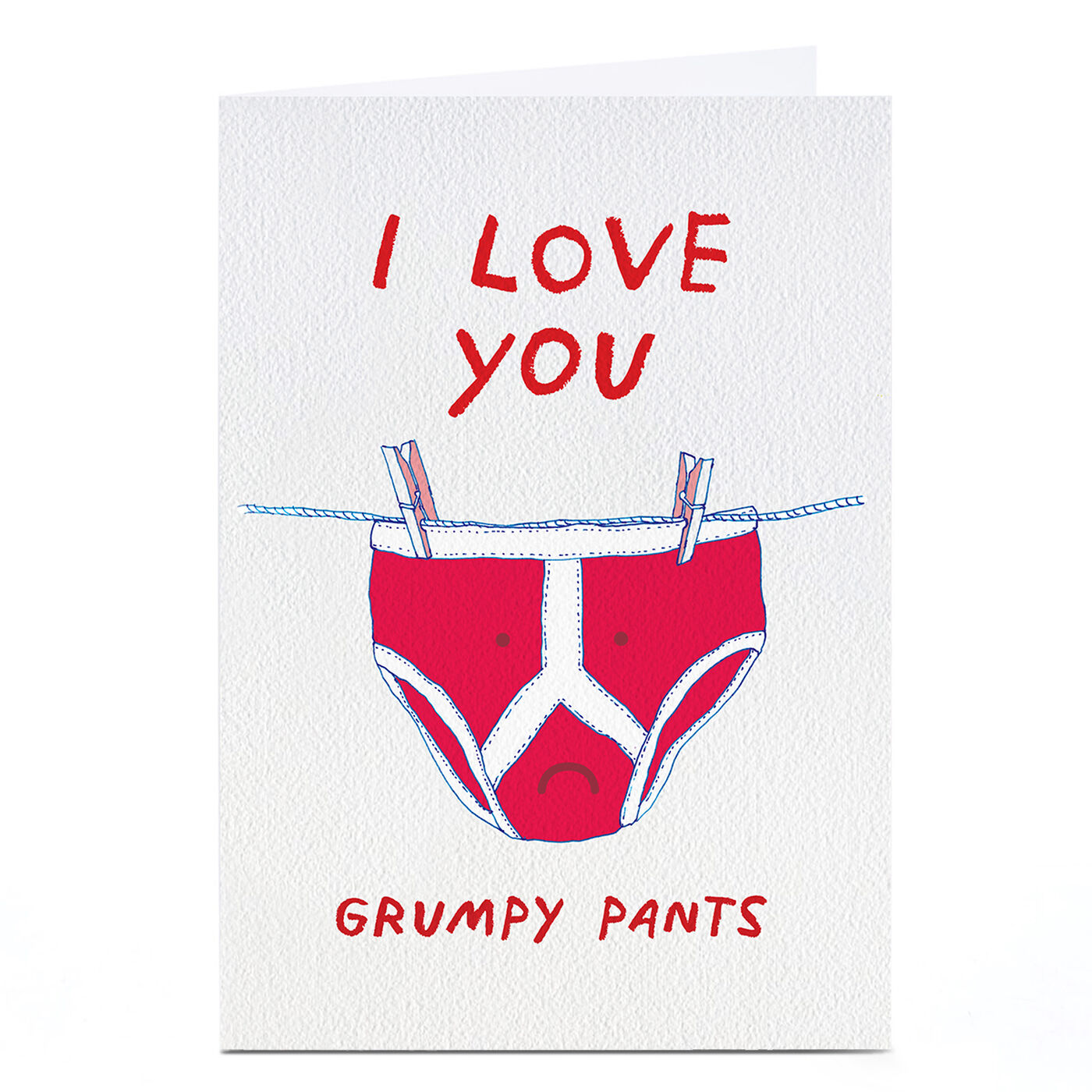 Buy Personalised Brainbox Candy Valentine's Day Card - Love You Grumpy ...