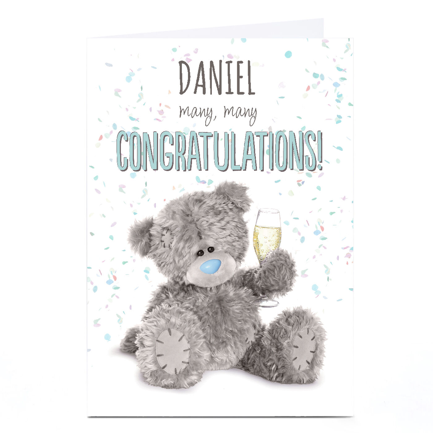 Buy Personalised Tatty Teddy Congratulations Card - Many ...