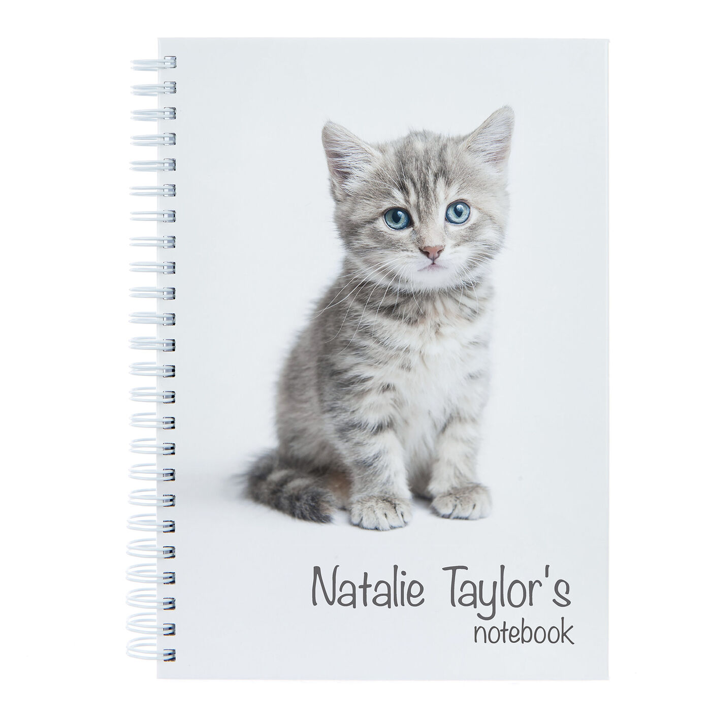 Buy Personalised Cute Kitten Notebook for GBP 6.49 | Card Factory UK