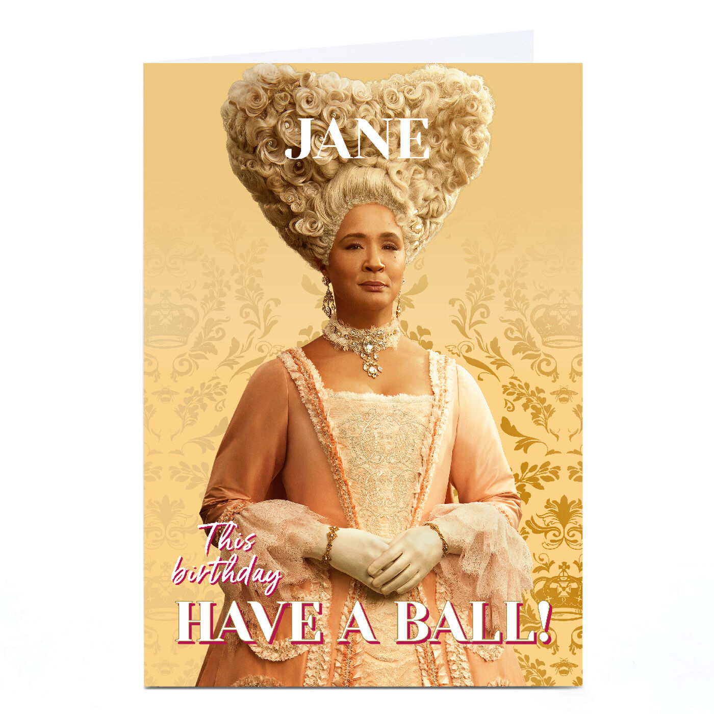 Buy Personalised Bridgerton Birthday Card - Have a Ball! for GBP 2.99 ...