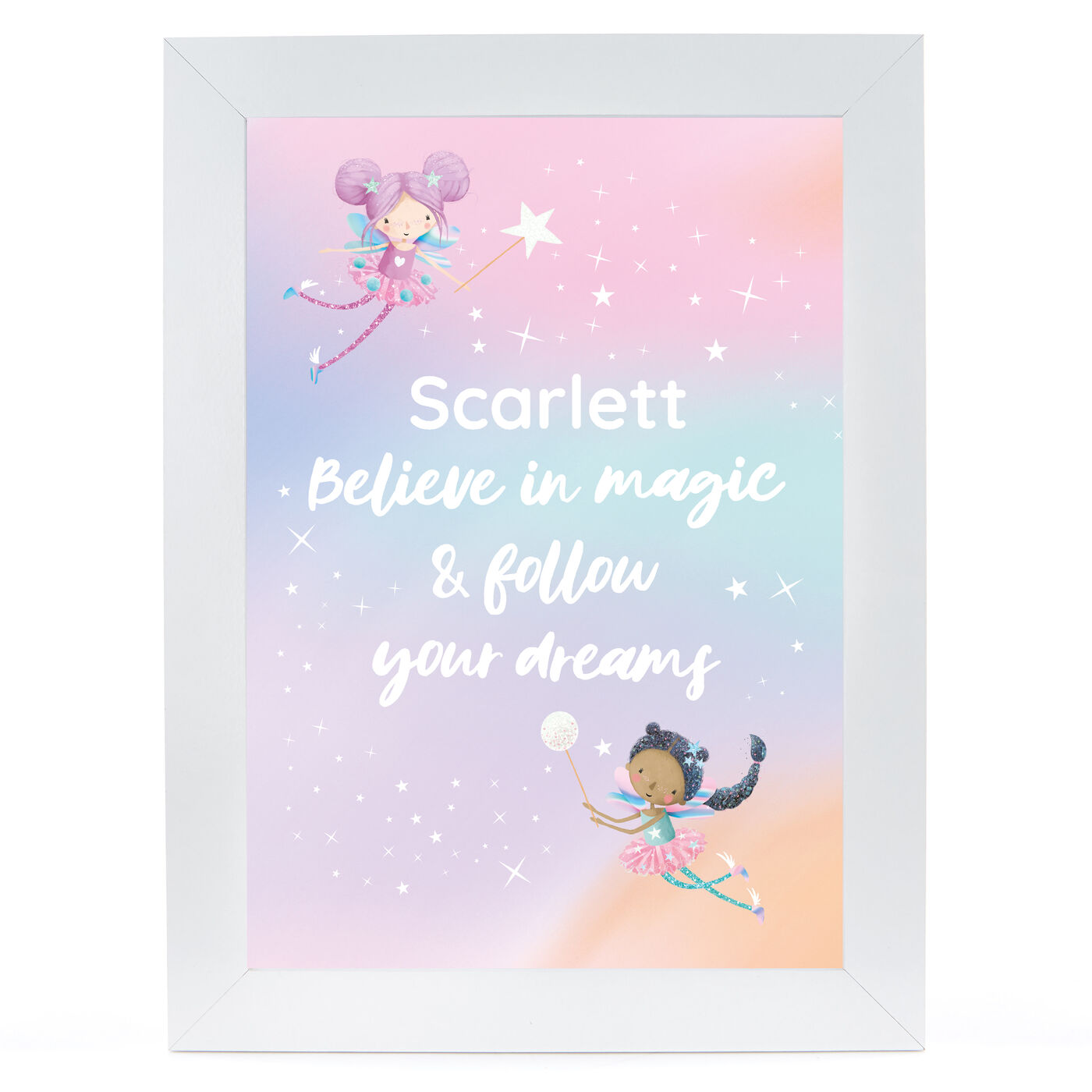 Buy Personalised Print - Astral Girl, Any Name for GBP 28.99 | Card ...