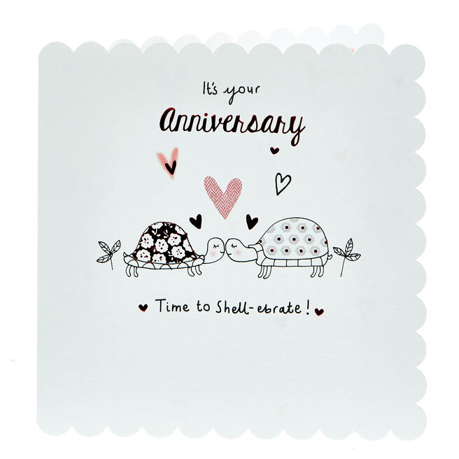 Anniversary Cards from 99p, Personalised Happy Wedding Anniversary ...
