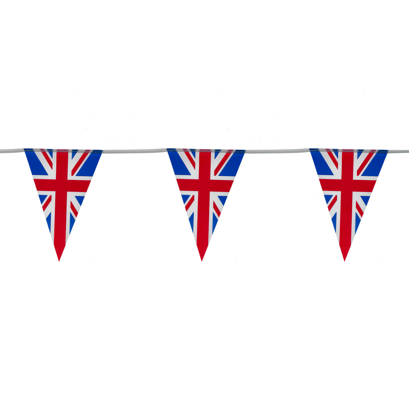 Buy Union Jack Triangle Bunting 10m for GBP 2.99 | Card Factory UK