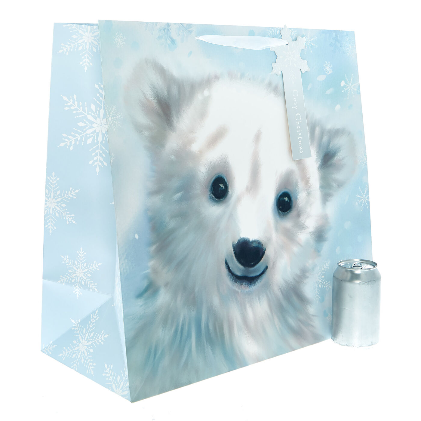 Buy Extra Large Square Polar Bear Christmas Gift Bag for GBP 1.99 ...