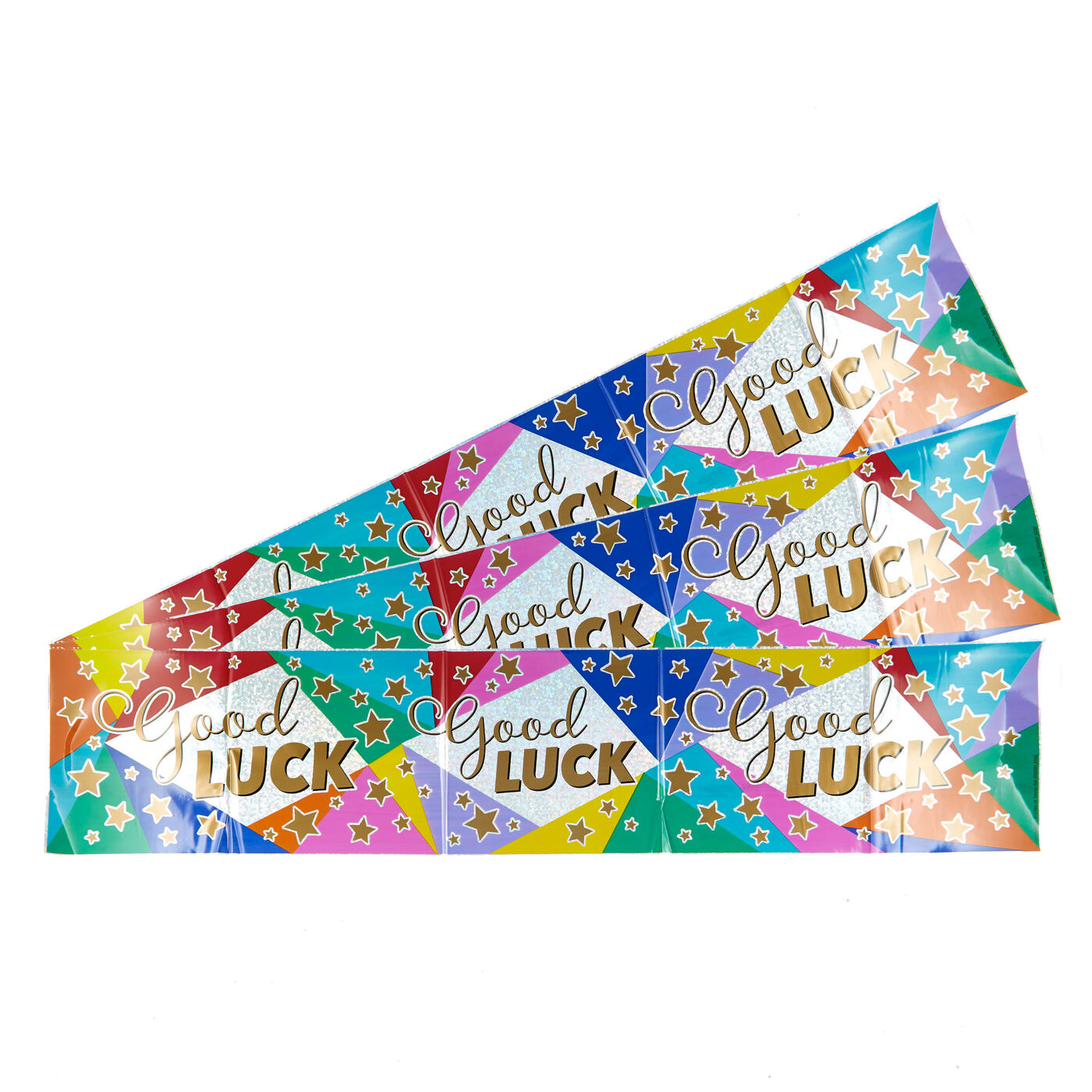 Buy Good Luck Banners - Set of 3 for GBP 1.29 | Card Factory UK