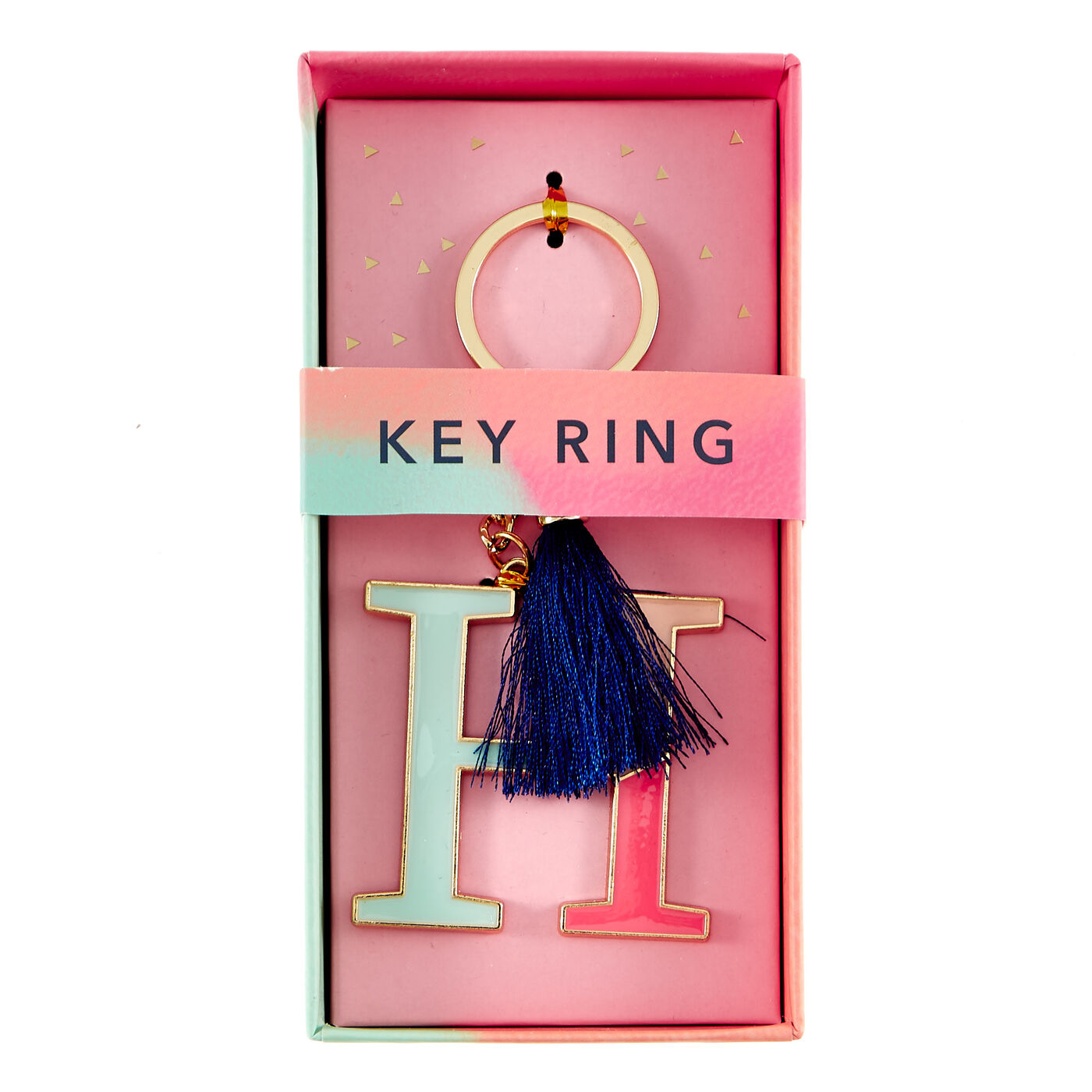 Buy Initial Keyring - H for GBP 1.99 | Card Factory UK