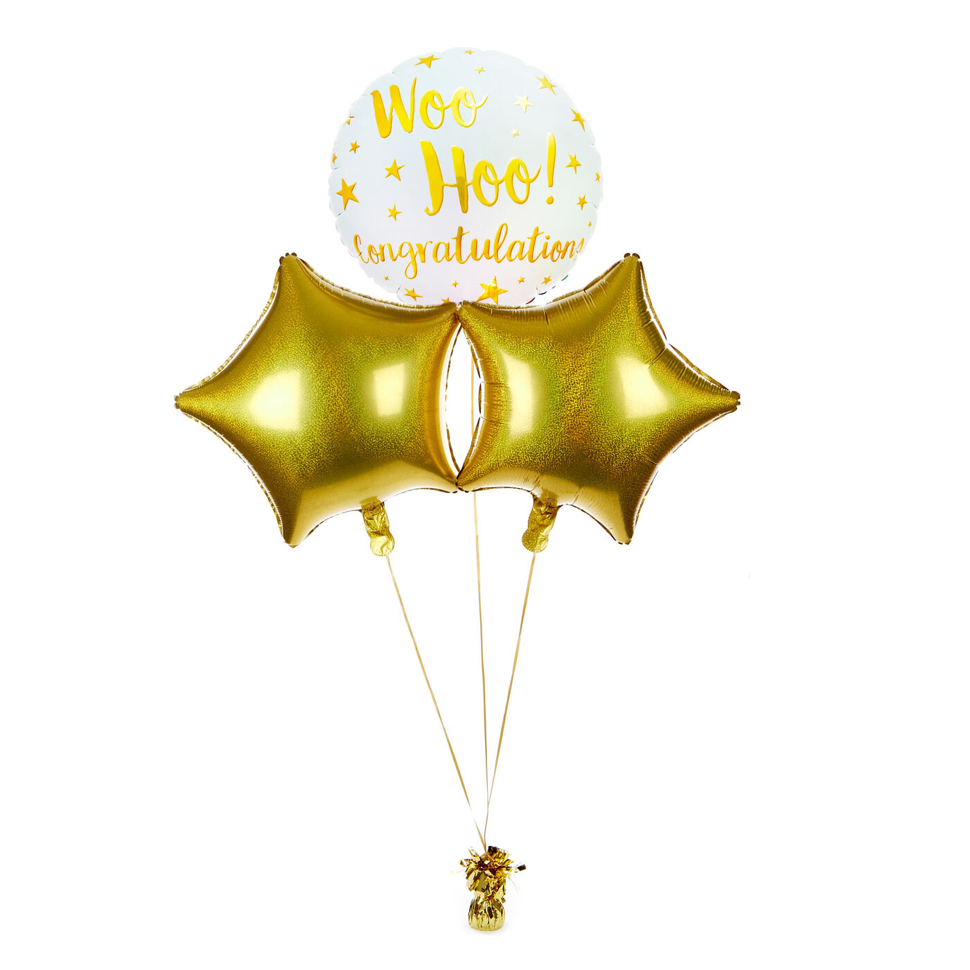 Buy Woo Hoo! Congratulations Balloon Bouquet - DELIVERED INFLATED! for ...