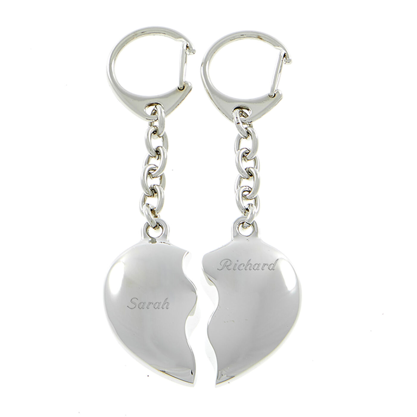 Buy Engraved Two Heart Key Rings for GBP 20.99 | Card Factory UK