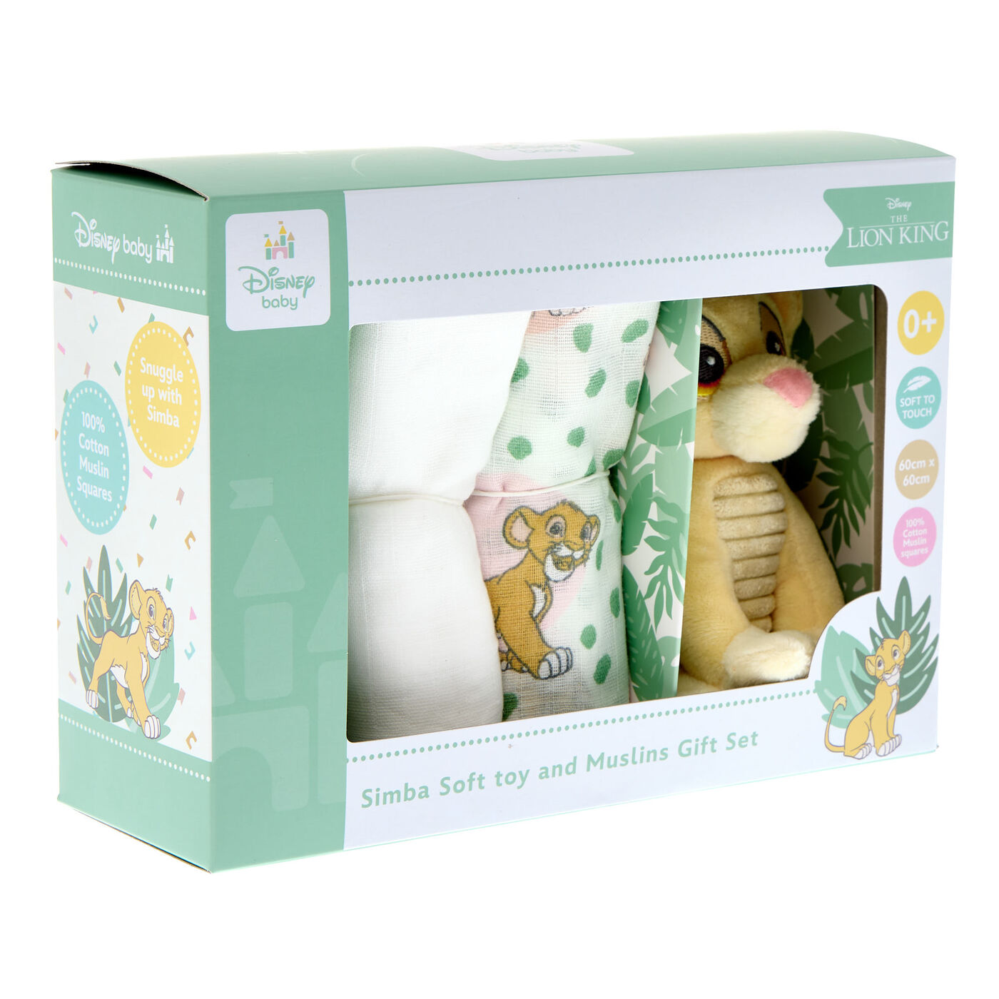 Buy The Lion King Simba Muslins & Soft Toy for GBP 12.99 | Card Factory UK
