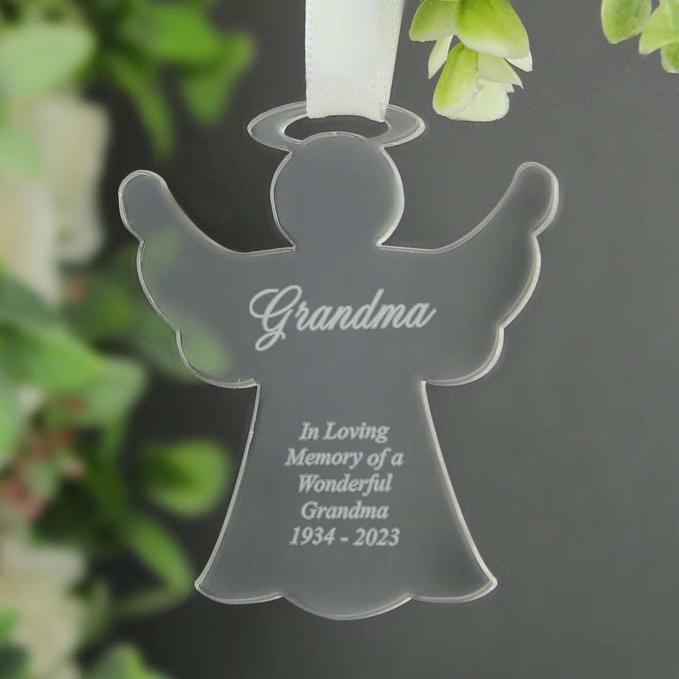Buy Personalised Acrylic Angel Decoration for GBP 8.99 | Card Factory UK