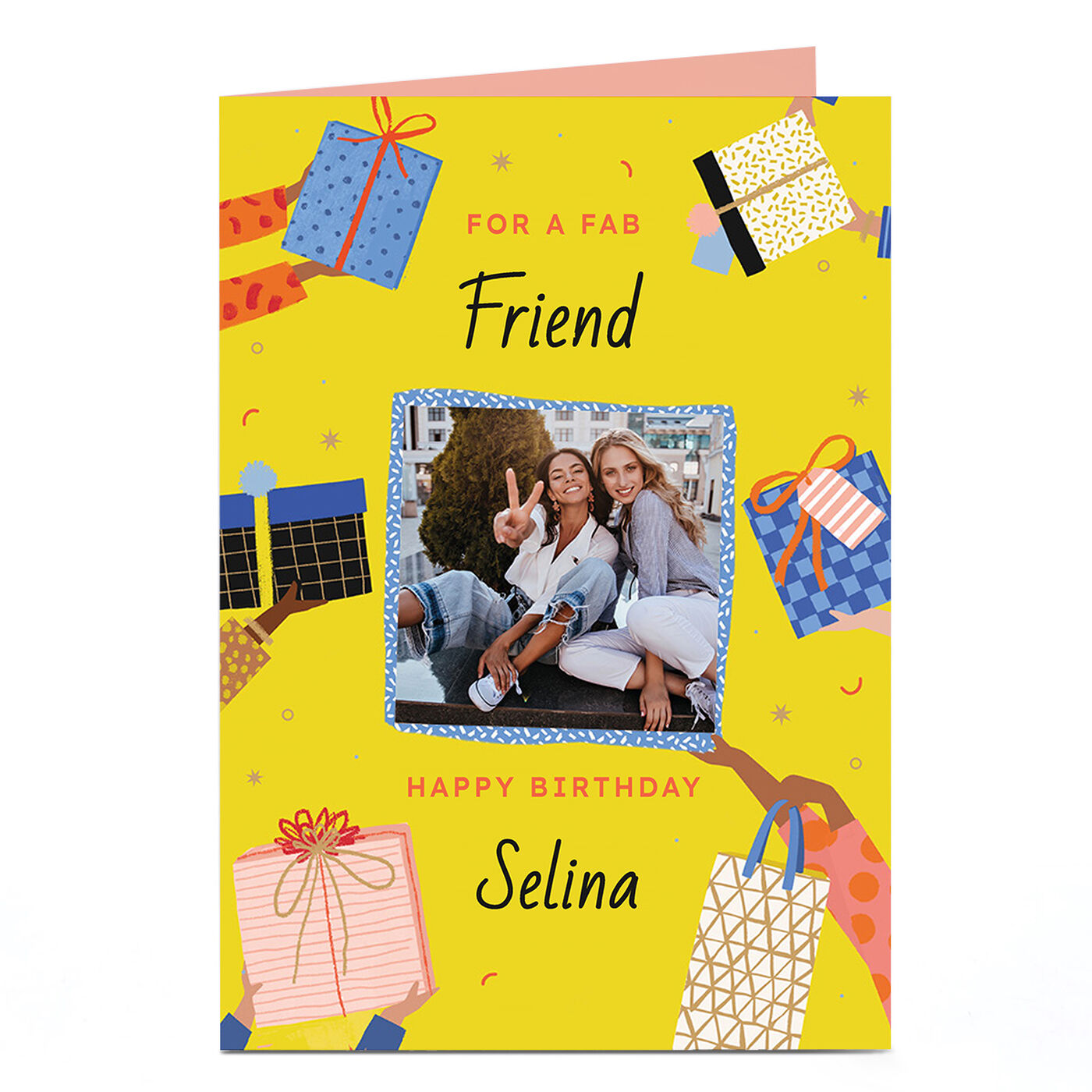 Buy Photo Birthday Card - For a Fab Friend for GBP 3.29 | Card Factory UK