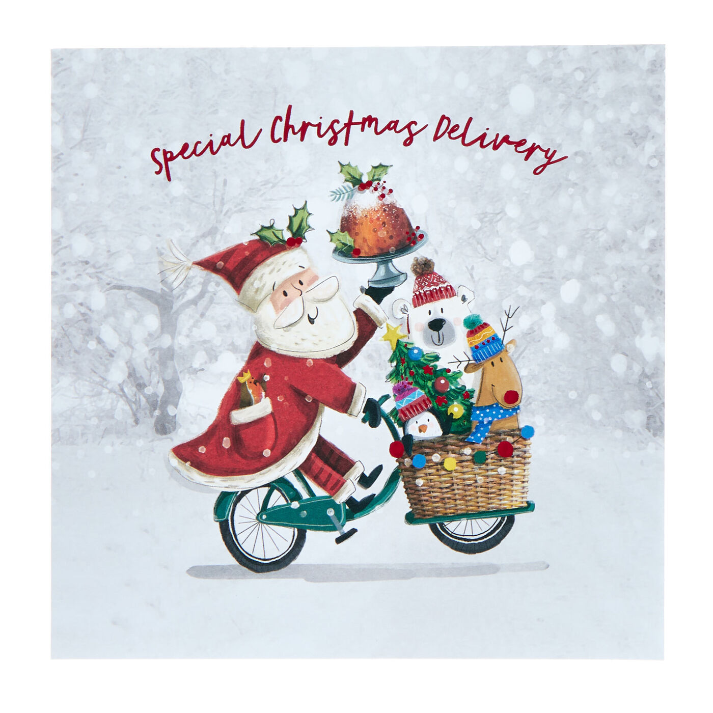 Buy 16 Charity Christmas Cards - Cute Santa (2 Designs) for GBP 1.99 ...